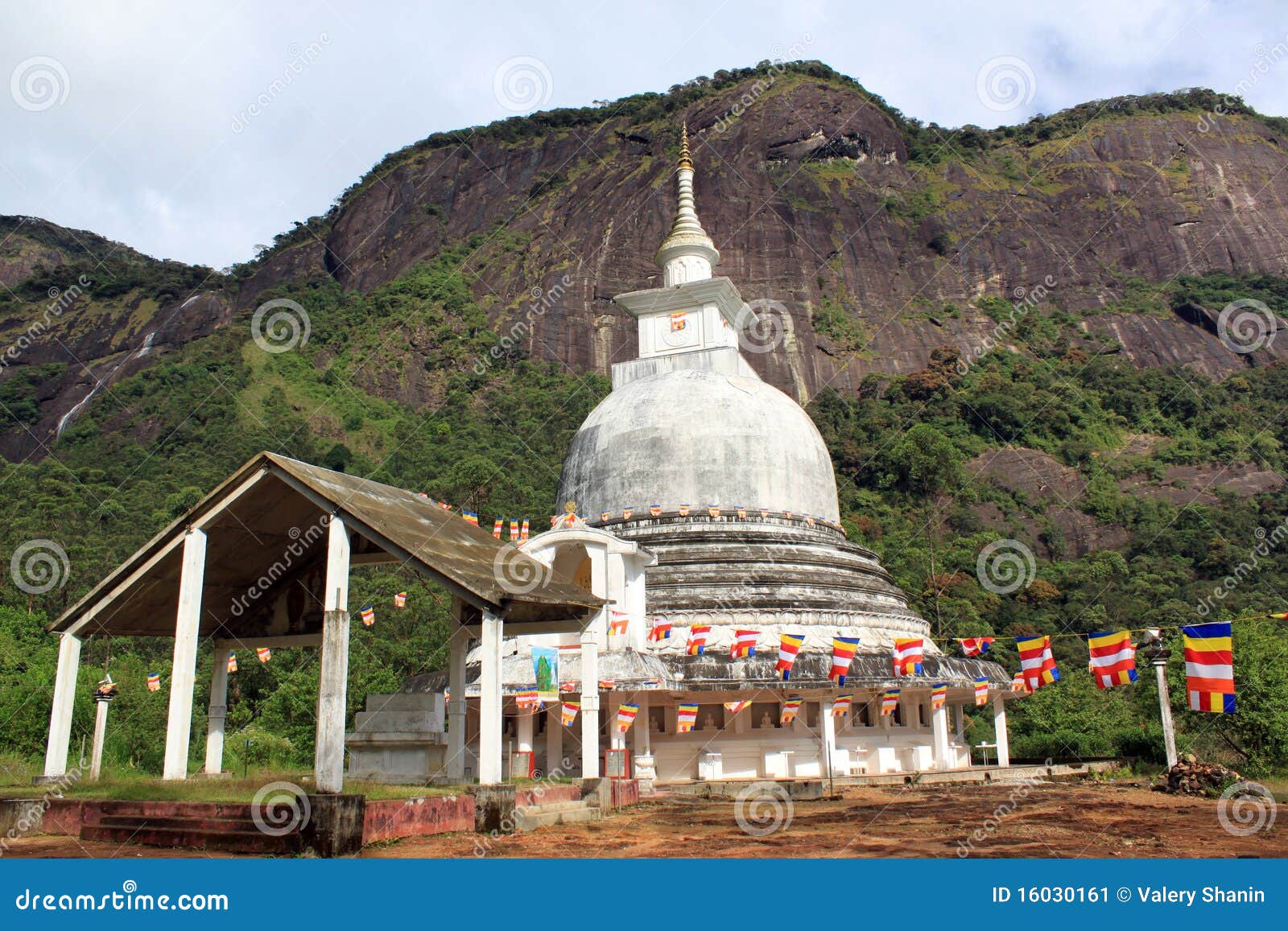 Stupa stock image. Image of temple, shrine, place, mount - 16030161