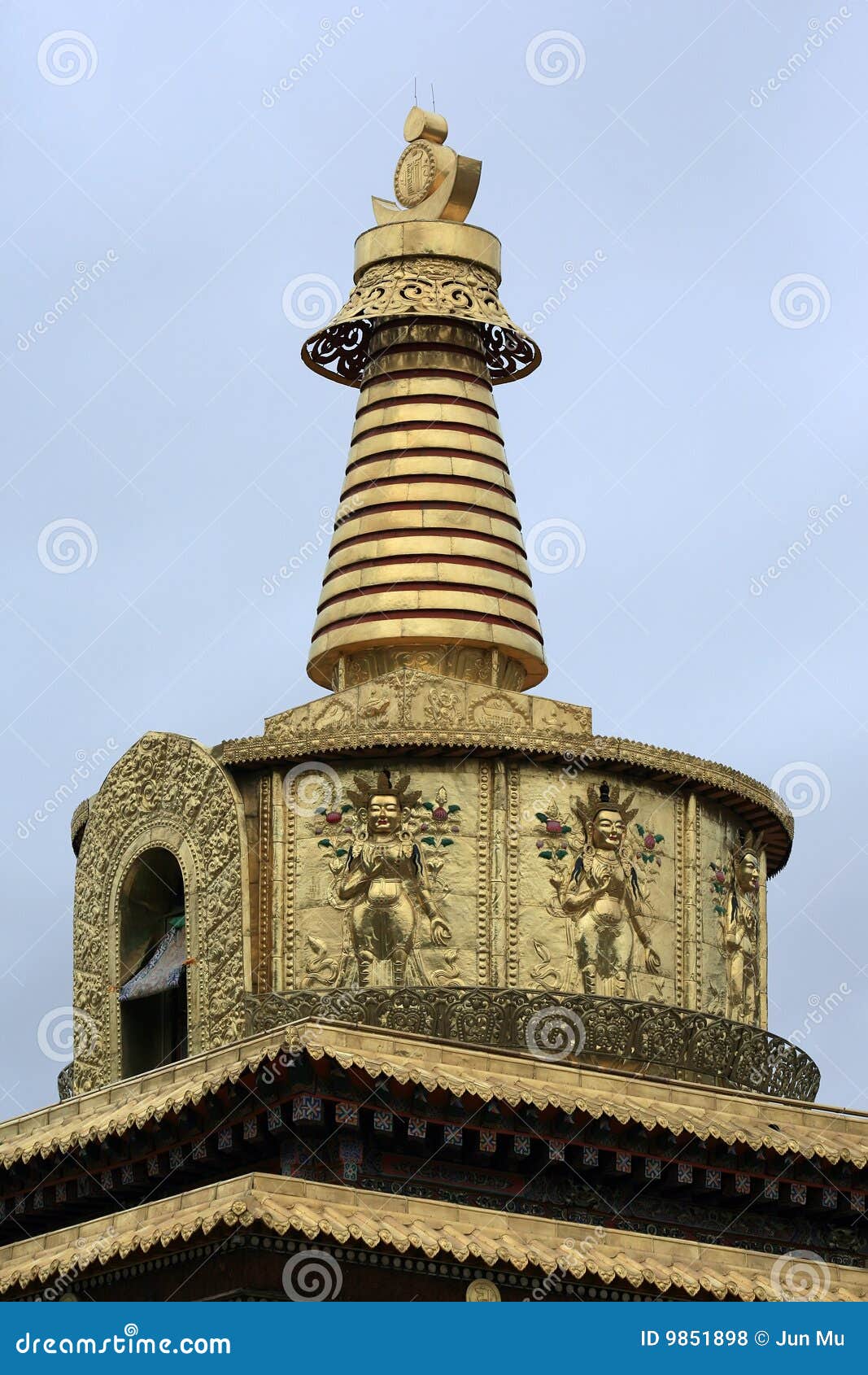 Stupa stock photo. Image of pilgrimage, place, worship - 9851898