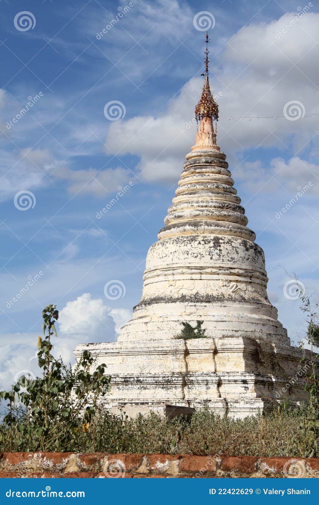 Stupa in Bagan stock image. Image of attraction, style - 22422629