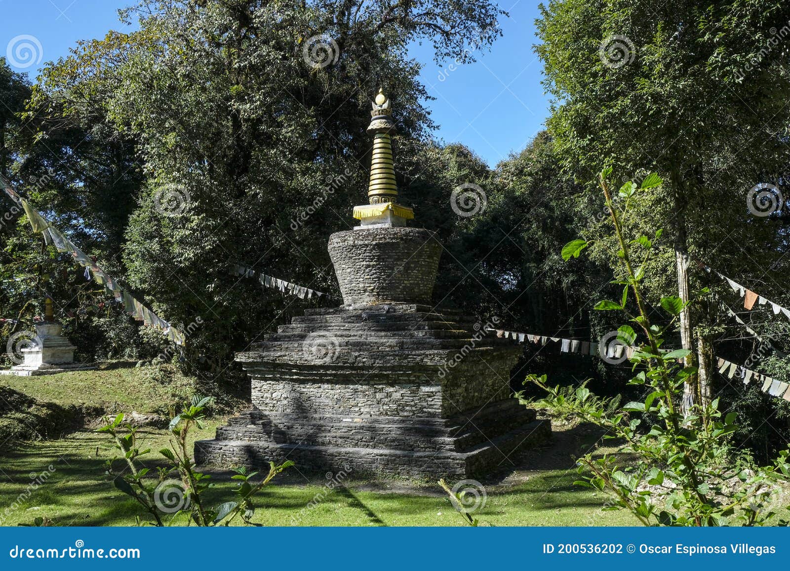 Pelling in Sikkim, India stock photo. Image of sikkim - 200536202