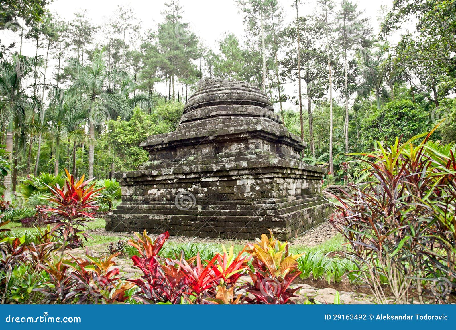 Stupa Sumberawan in Batu on Bali Stock Photo - Image of hindu ...