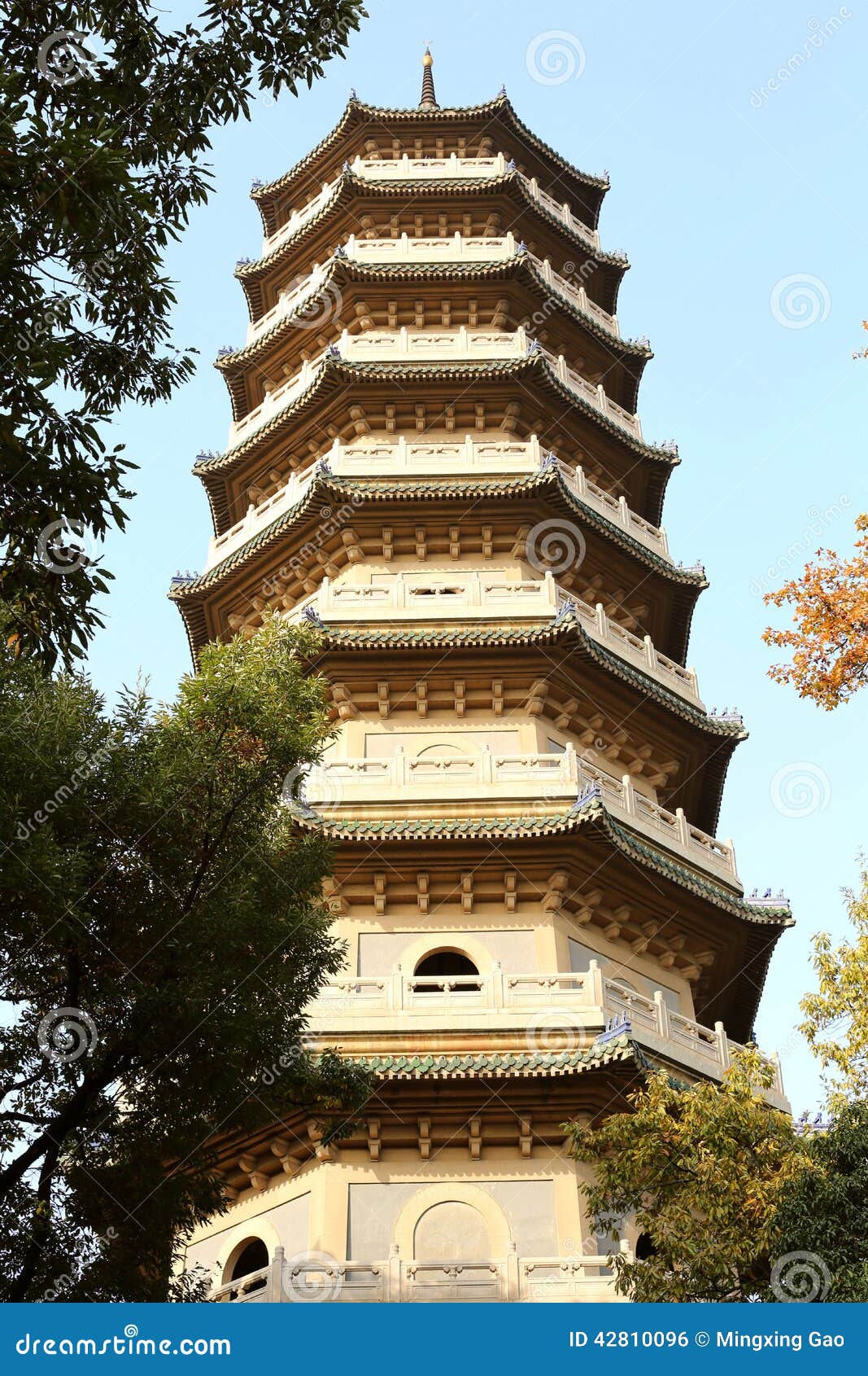 Stupa stock photo. Image of landscape, tree, dynasty - 42810096