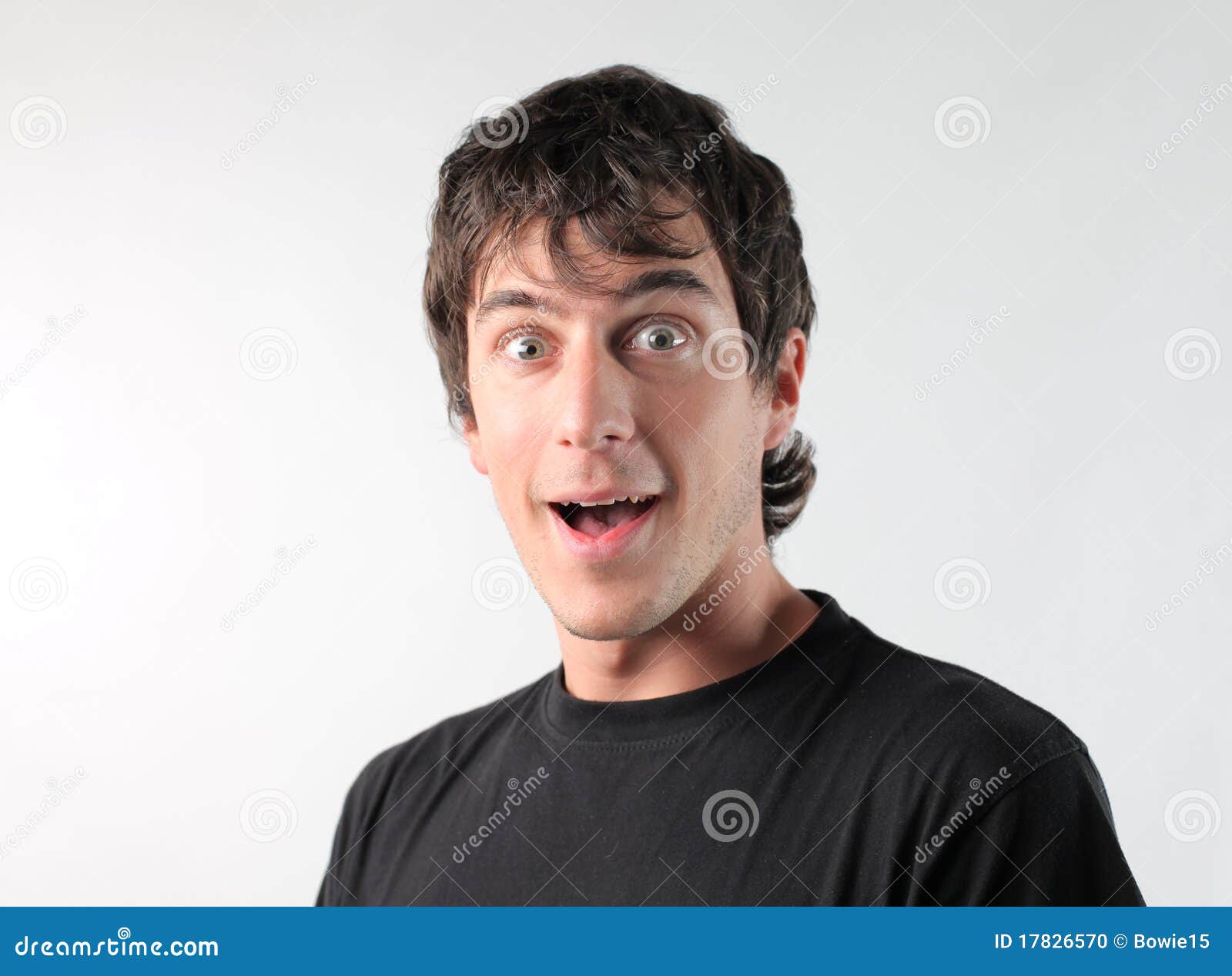 Stupefied man stock photo. Image of stupor, teen, caucasian - 17826570