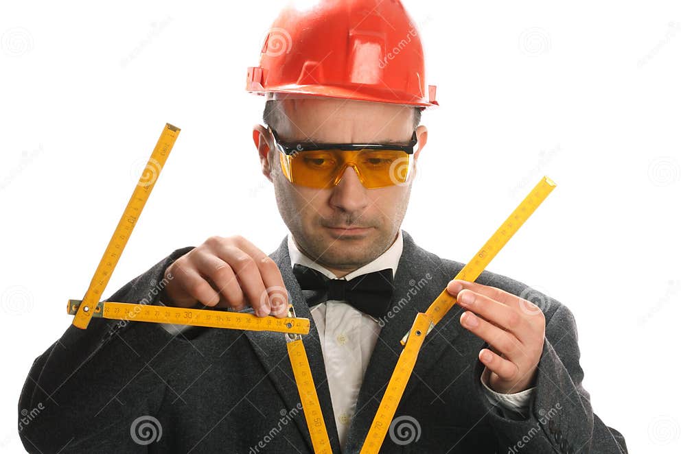 Stupid engineer stock photo. Image of professional, business - 18364048