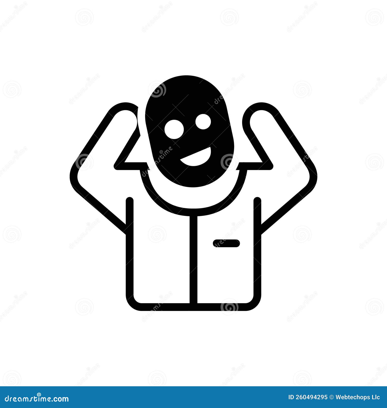 Silly Foolish Face Vector Cartoon | CartoonDealer.com #201168746