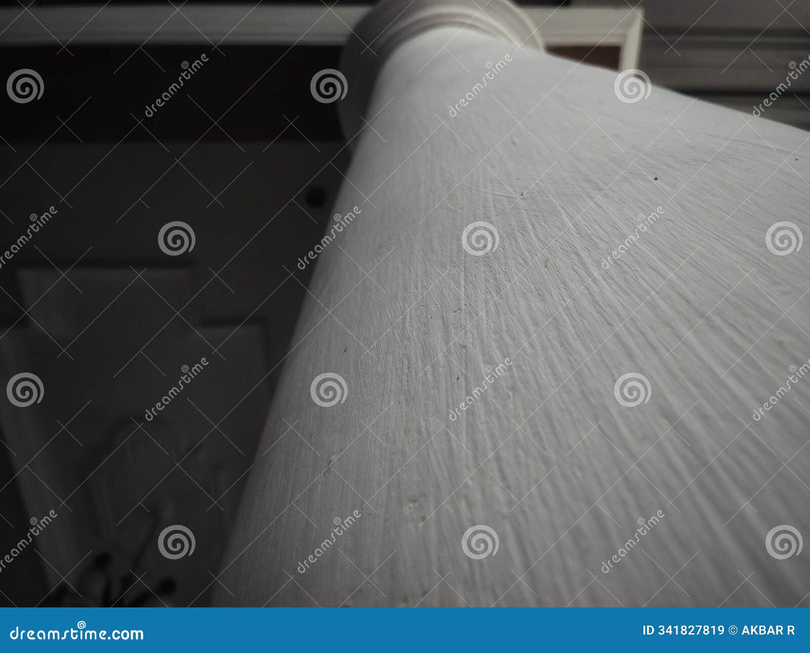 The Sturdy White Pillars Hold the Weight of World History Stock Image ...