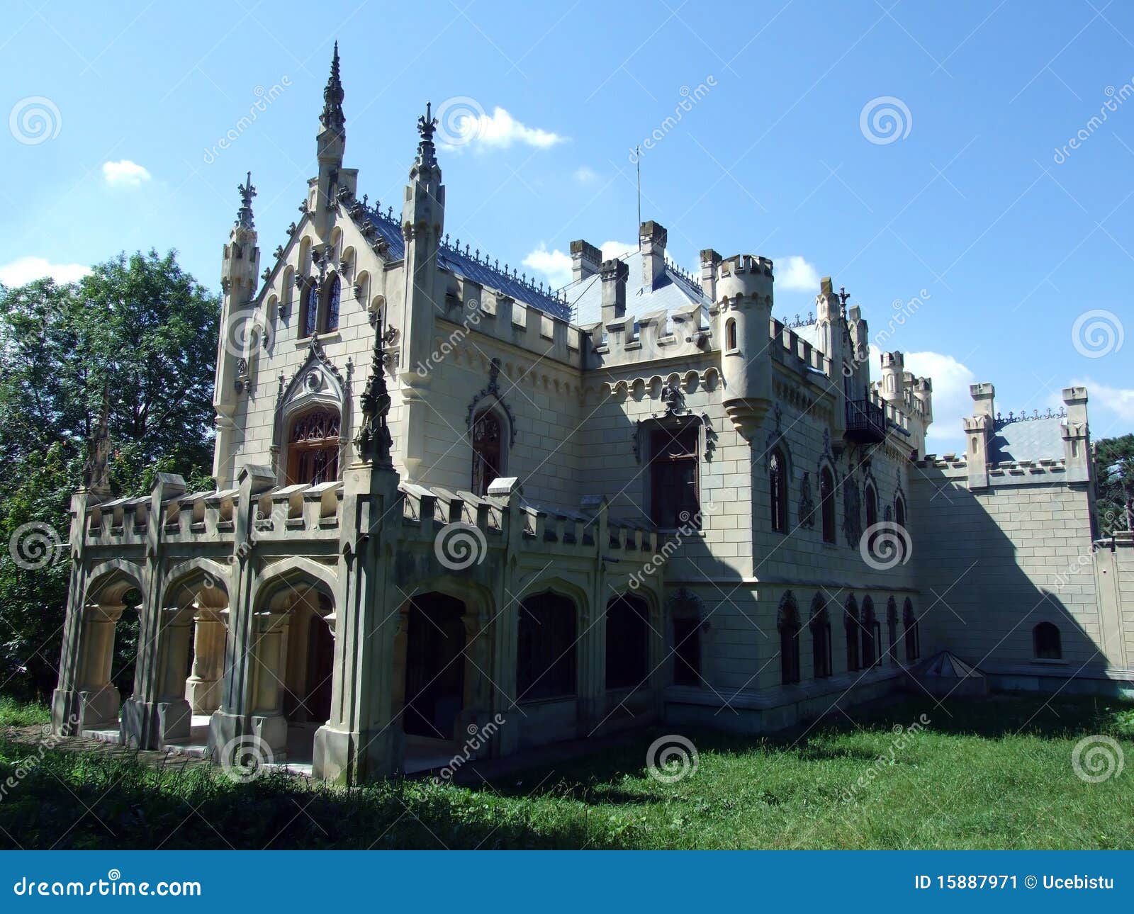 Sturdza Castle stock image. Image of iasi, building, shade - 15887971