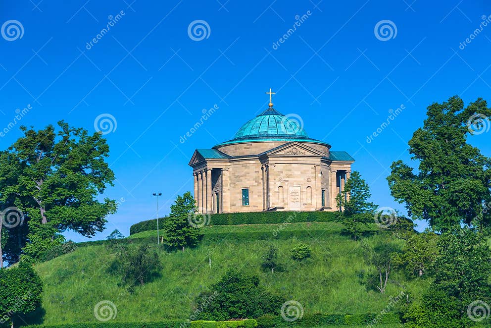 Stuttgart chapel stock photo. Image of interest, monument - 72158178