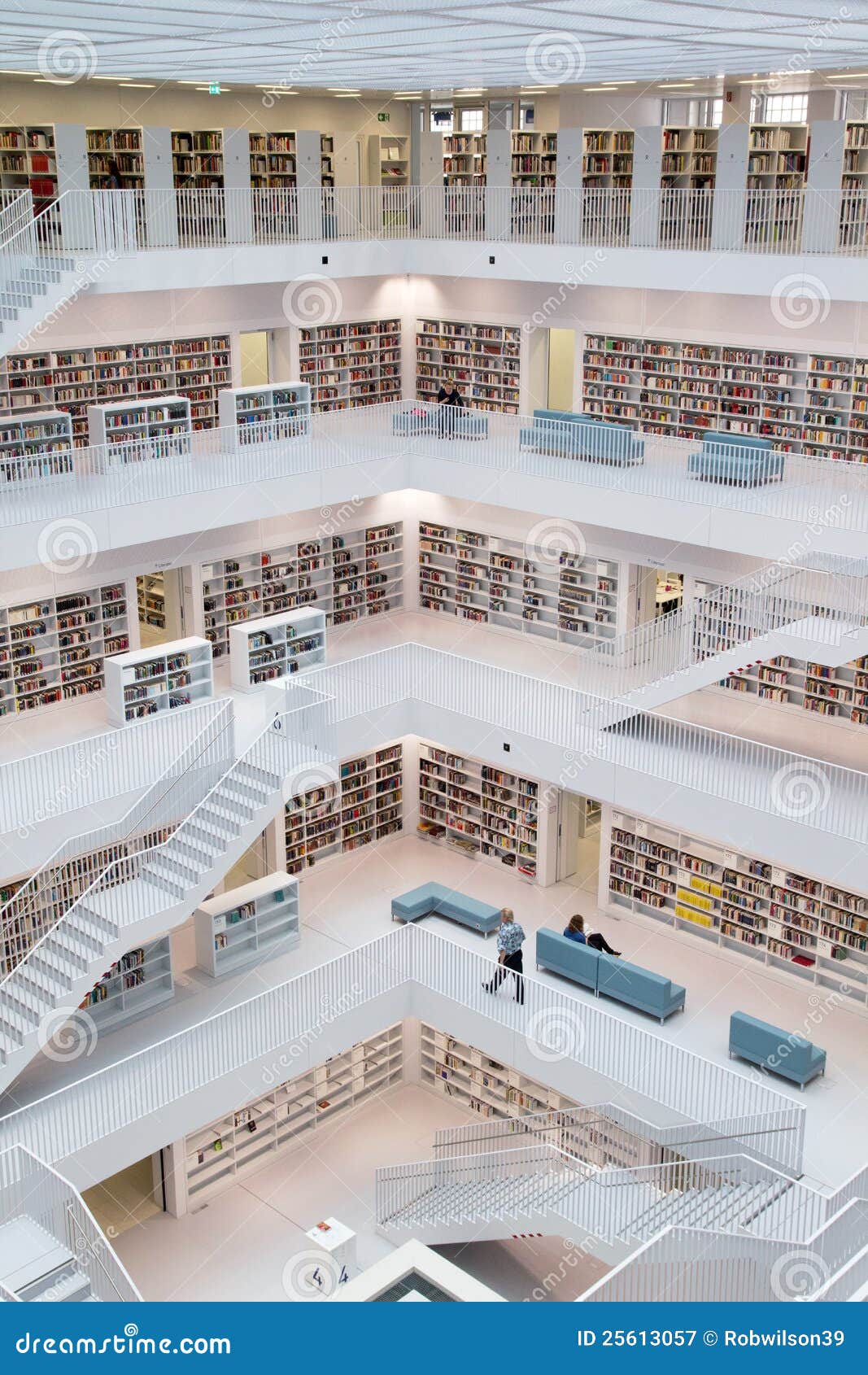Stuttgart Ciy Library editorial photography. Image of city - 25613057
