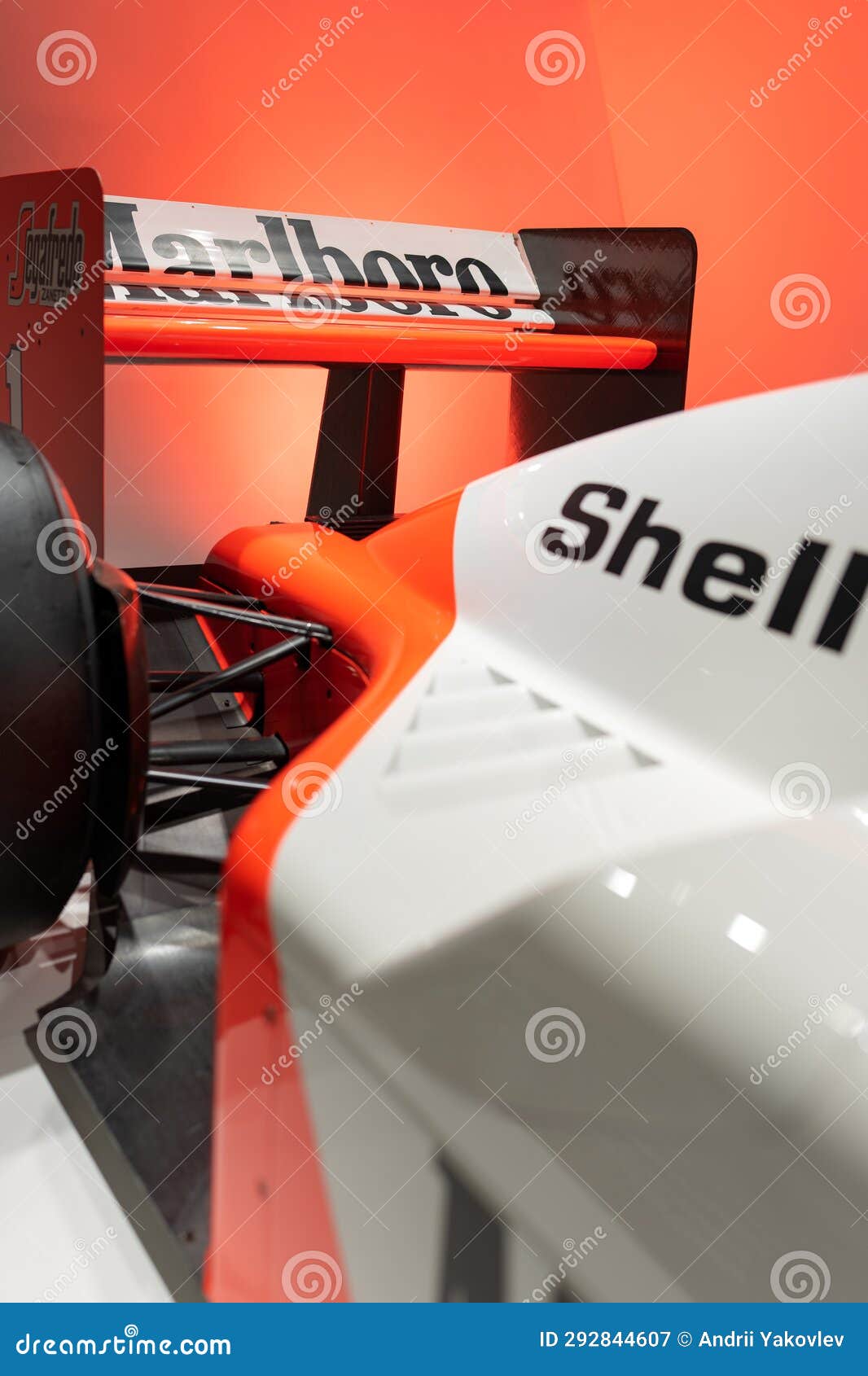 Stuttgart, Germany, August 17, 2023: the Formula 1 Car is in the Room ...