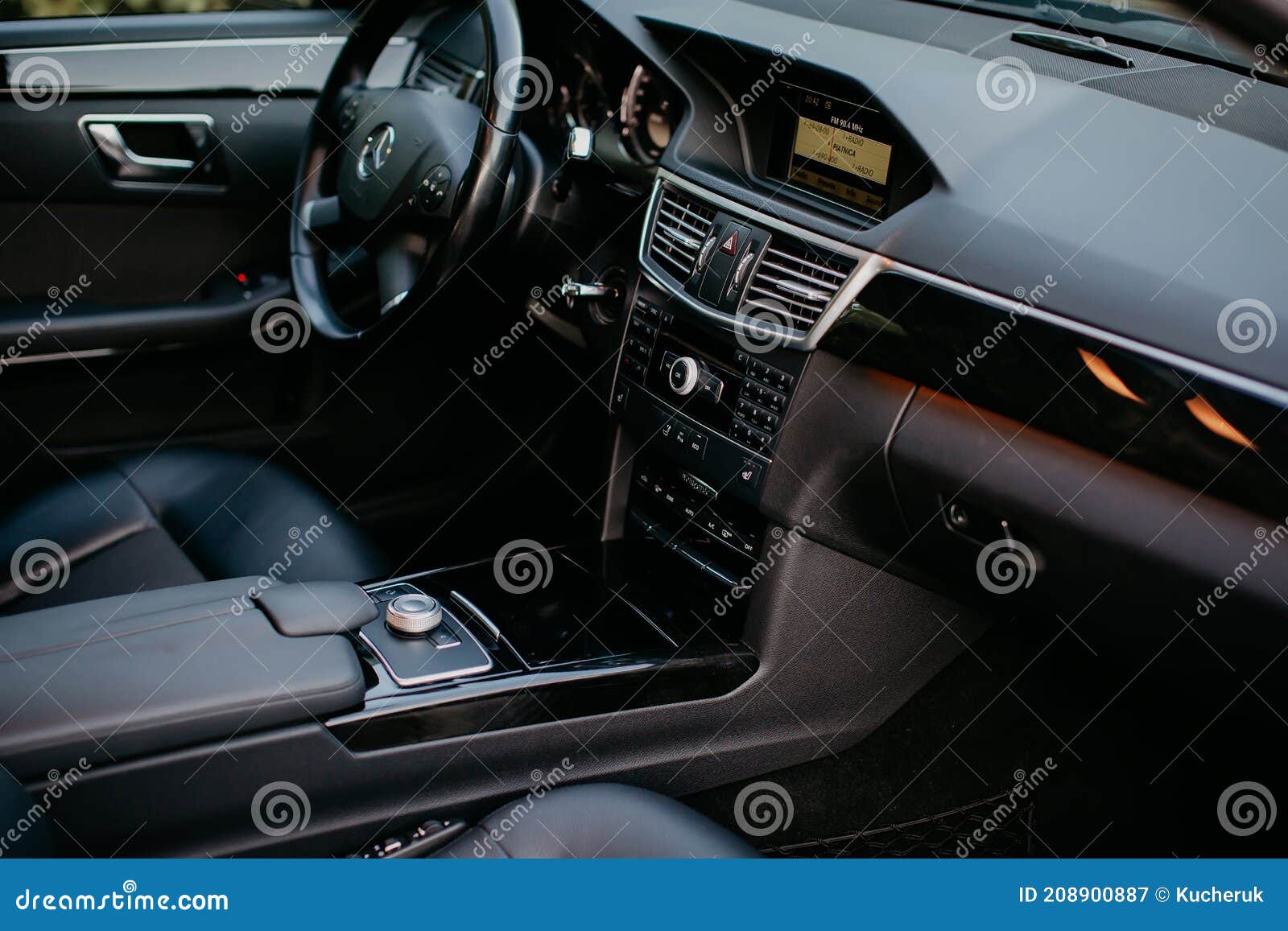 Stuttgart Germany - January 29 2021: Mercedes E-class W212 Interior ...