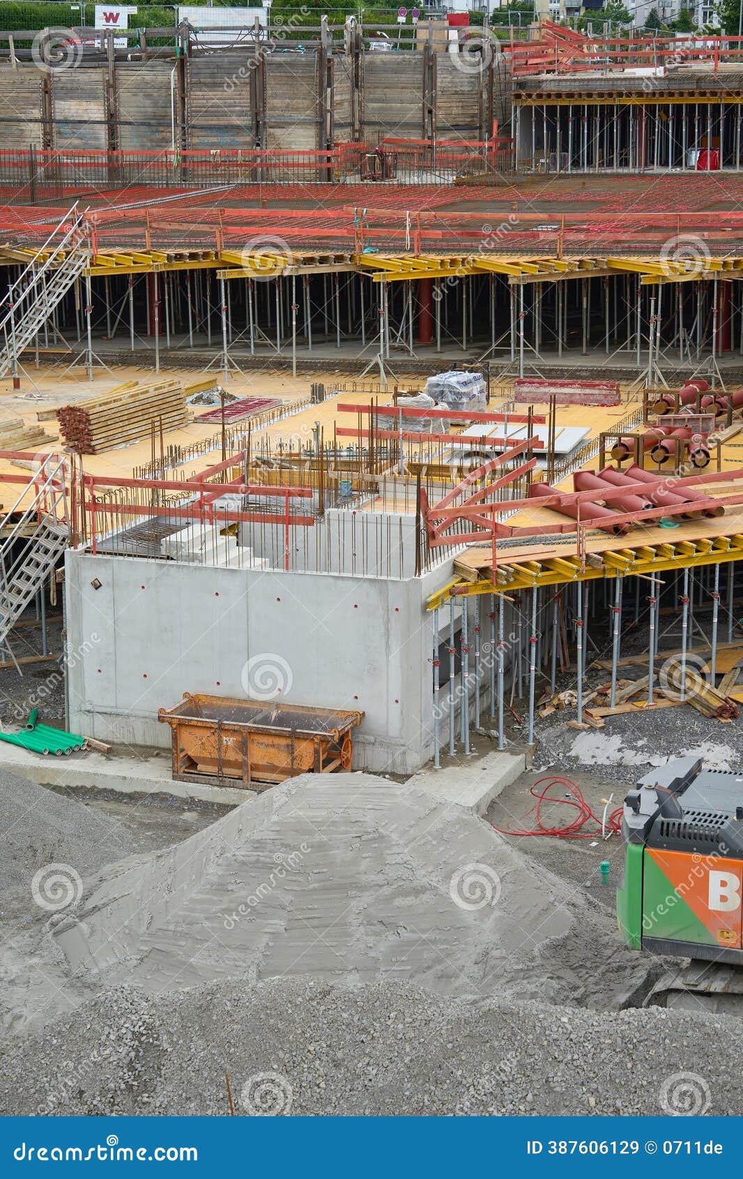 Construction Formwork, Reinforcement For The Construction Of Buildings ...
