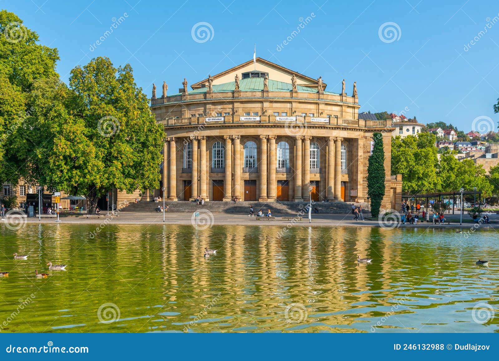 Stuttgart, Germany, September 18, 2020: State Opera in Stuttgart ...