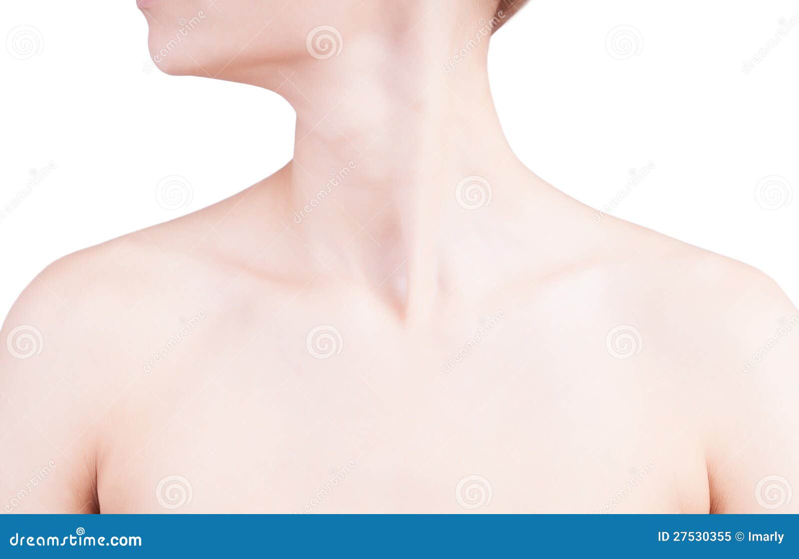 Stutzen Und Schultern Der Frau Stockbild - Bild von gesund, badekurort ...