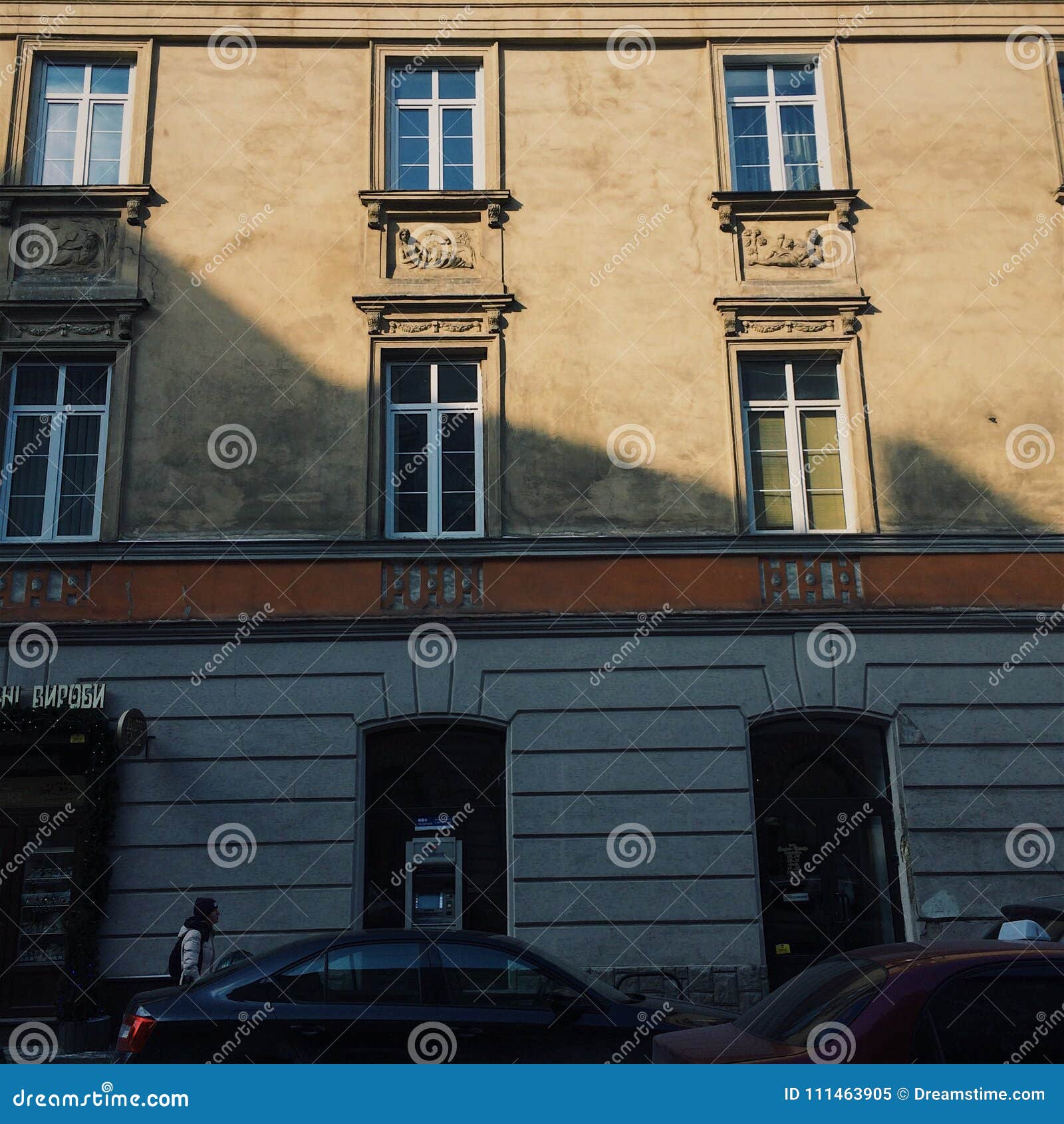 Style Barroco Lviv Old Buildings Editorial Image - Image of ...