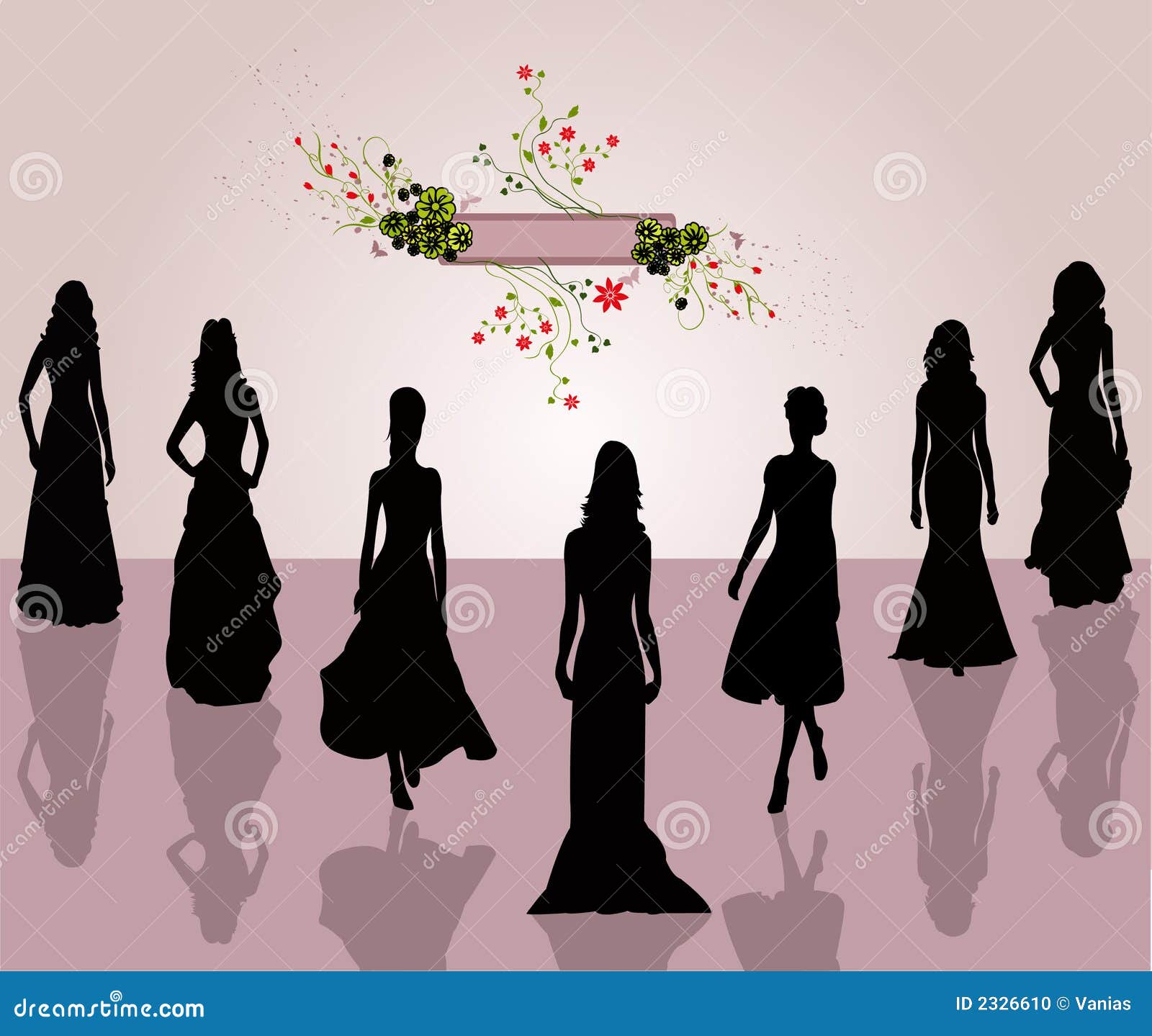 Style Fashion Women - Vector Stock Vector - Illustration of model ...