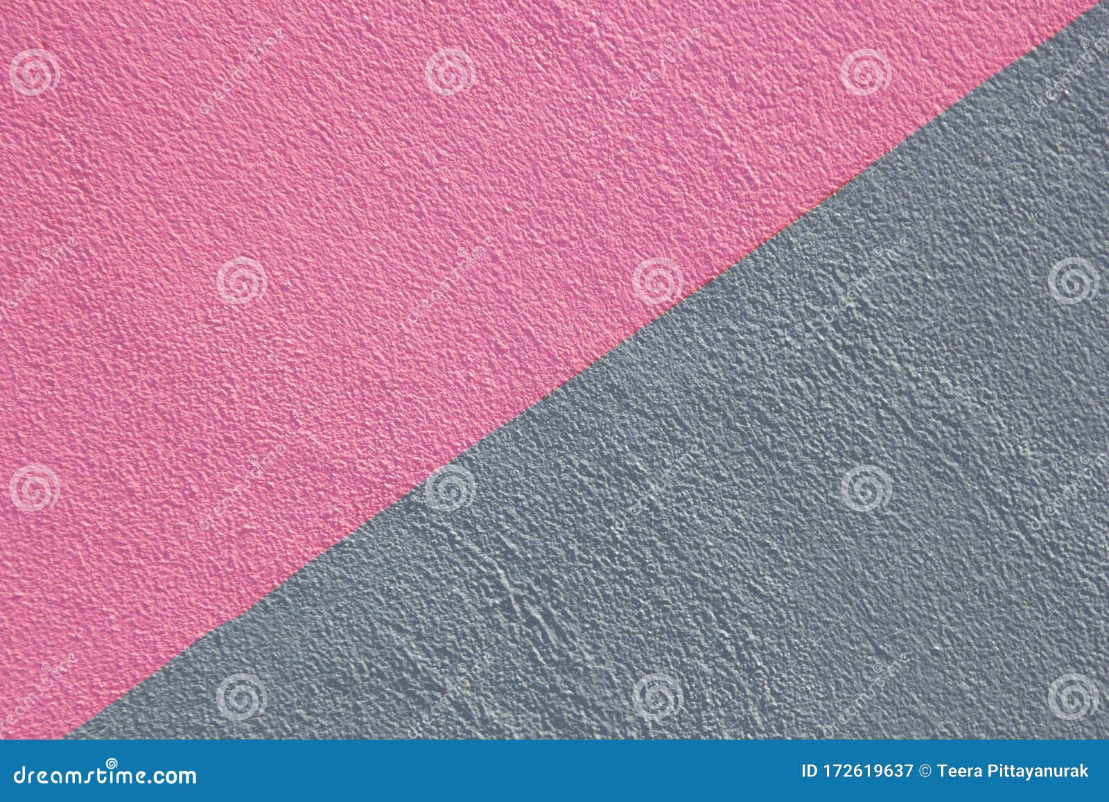 The Style of Gray and Pink Plaster Walls is Beautiful Stock Image ...