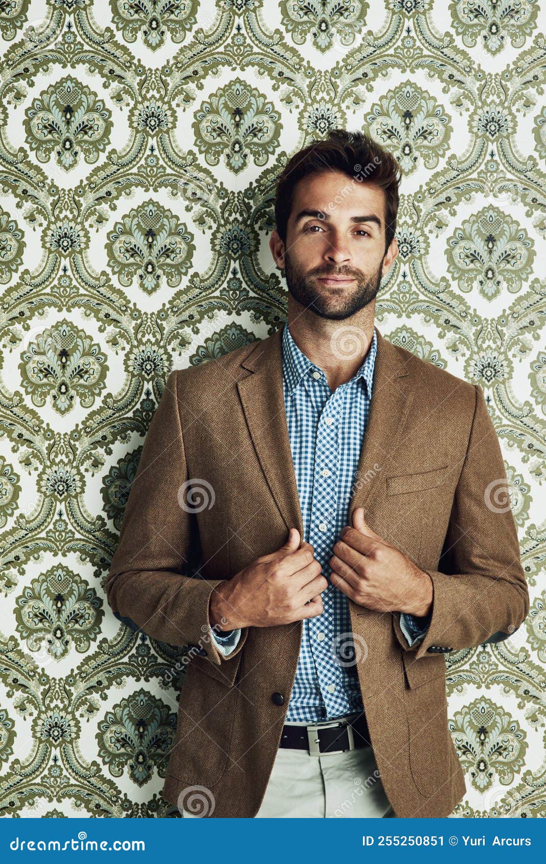 On that Style Grind. Studio Shot a Handsome and Stylishly Dressed Young ...