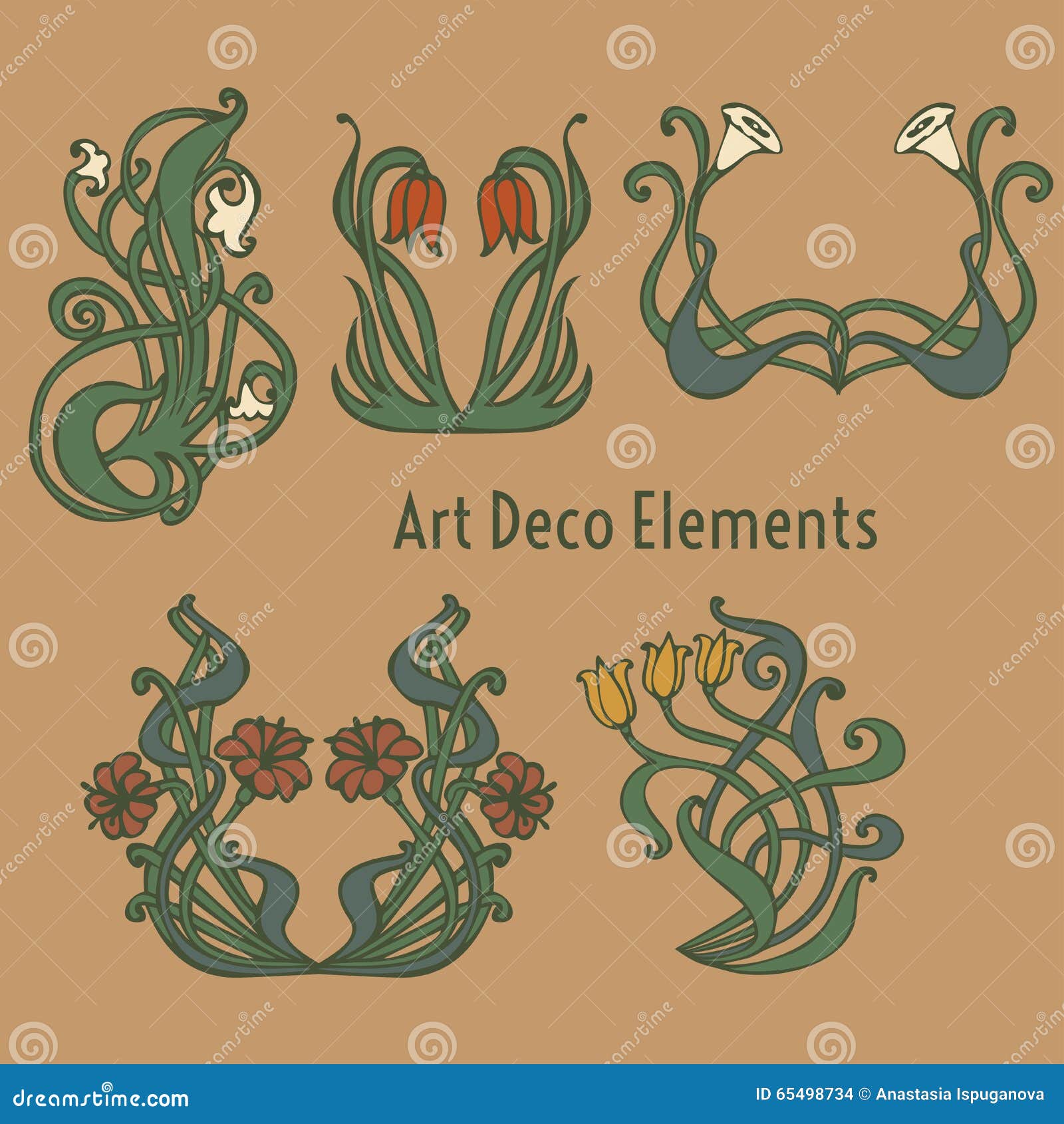 Style Labels on Different Topics for Decoration and Design Stock ...