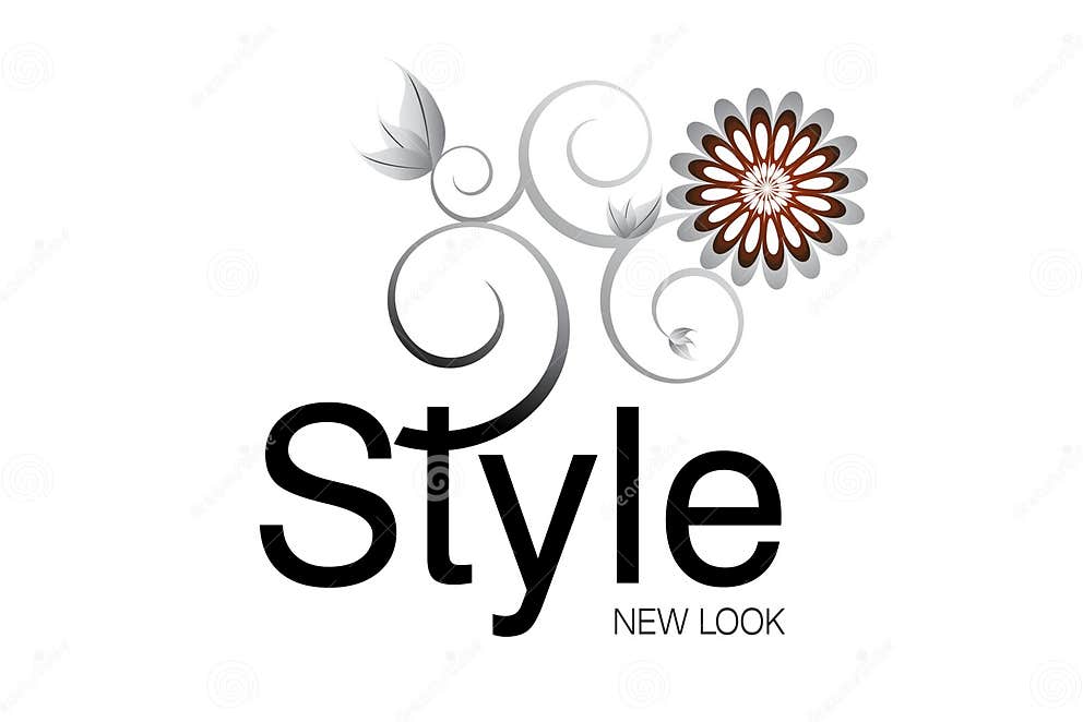Style Logo stock vector. Illustration of creative, leafe - 4687061