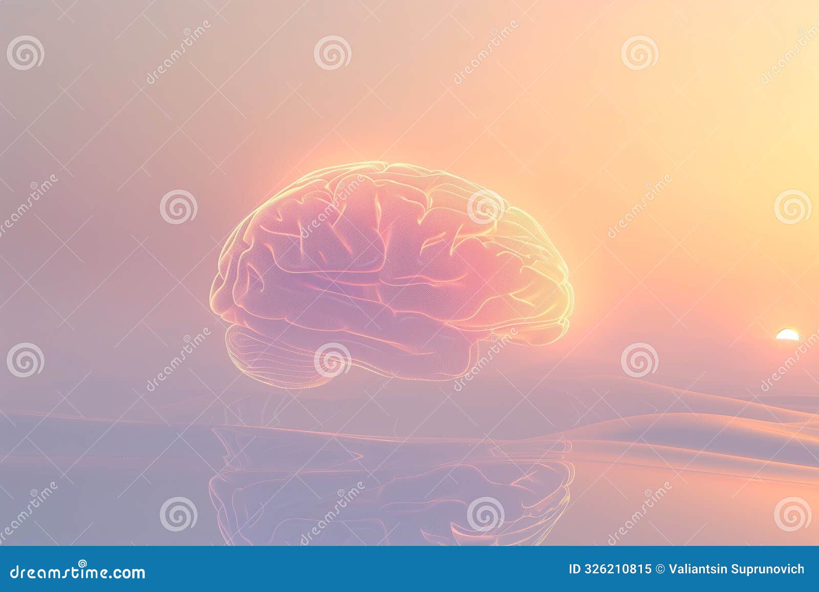 Style Minimalist Abstract Art of Psychology, Featuring a Smooth ...