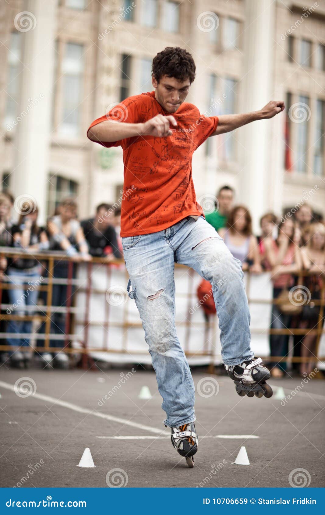 Style-slalom competition editorial stock image. Image of legs - 10706659