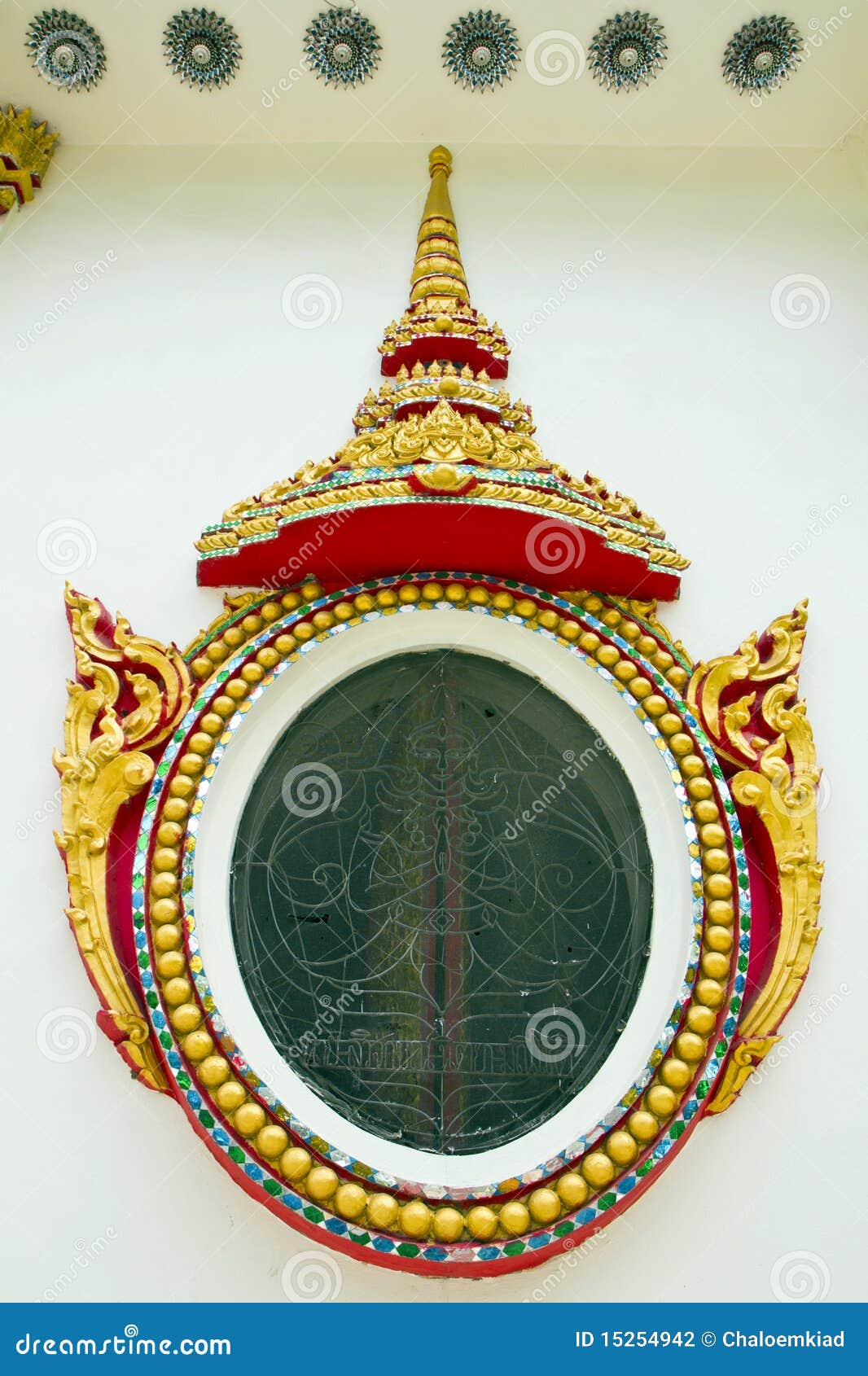 Temple Window Royalty-Free Stock Photo | CartoonDealer.com #77997165