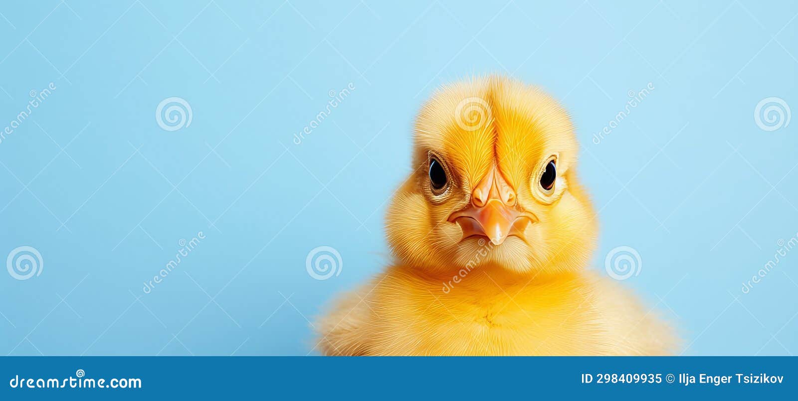 Styled and Joyful Chicken on Pastel Background with Ample Copy Space ...