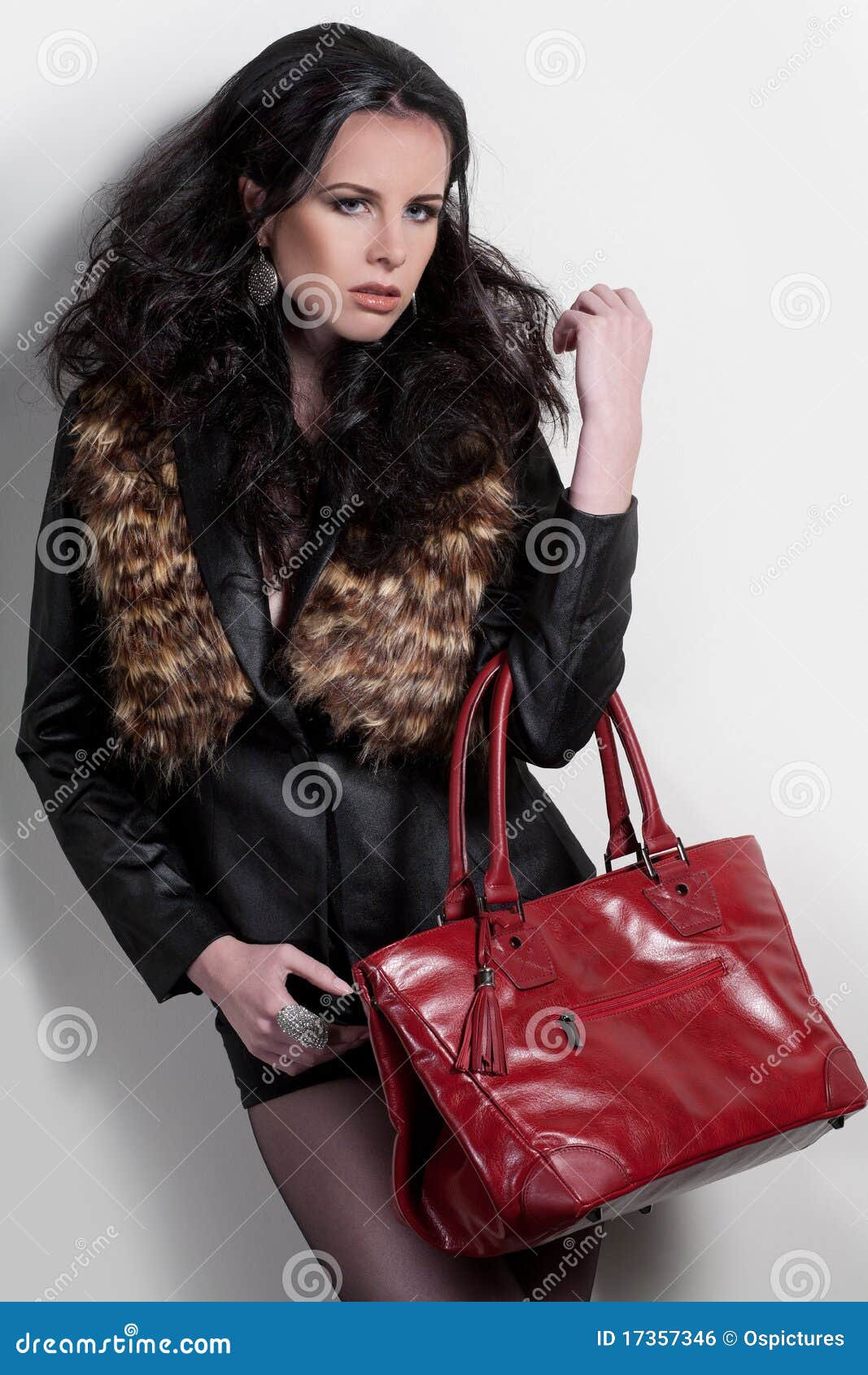 Styling Girl stock photo. Image of shorts, trend, earrings - 17357346