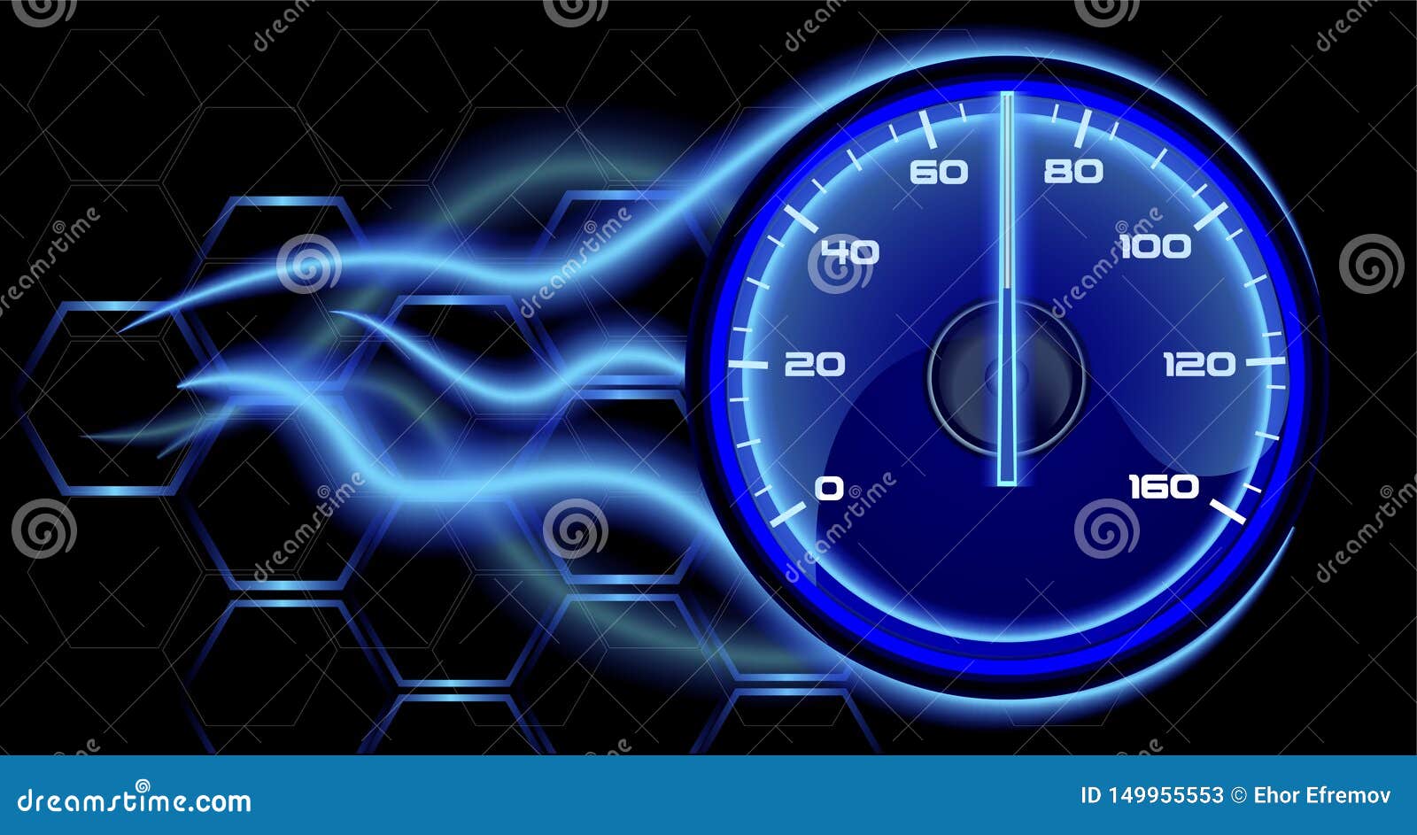 Styling Of The Speedo In Neon Colours Cartoon Vector | CartoonDealer ...