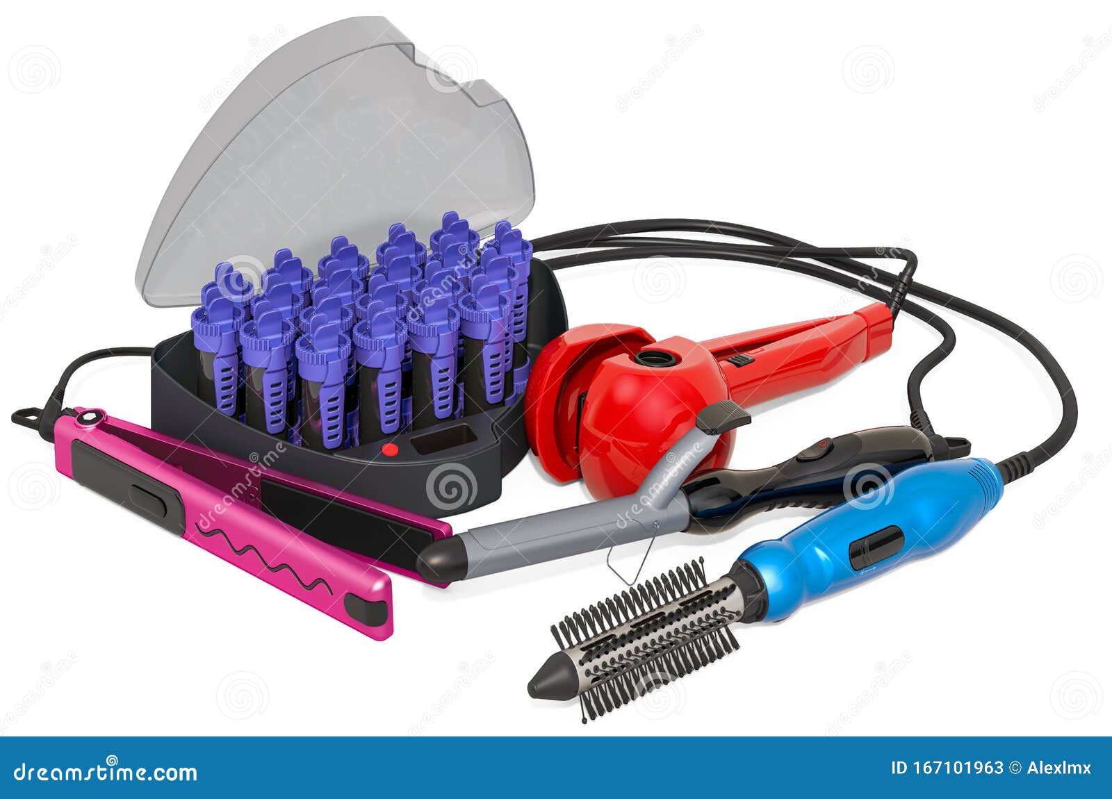 Styling Tools And Appliances Flat Iron Hair Straightener Hair Dryer