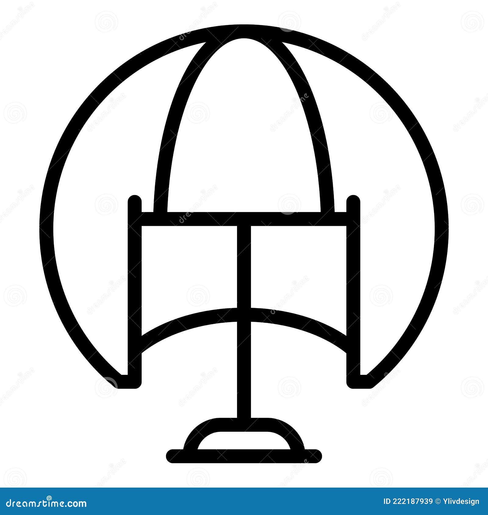 Styling Wig Icon, Outline Style Stock Vector - Illustration of curly ... Styling Wig Icon, Outline Style Stock Vector - Illustration of curly ...