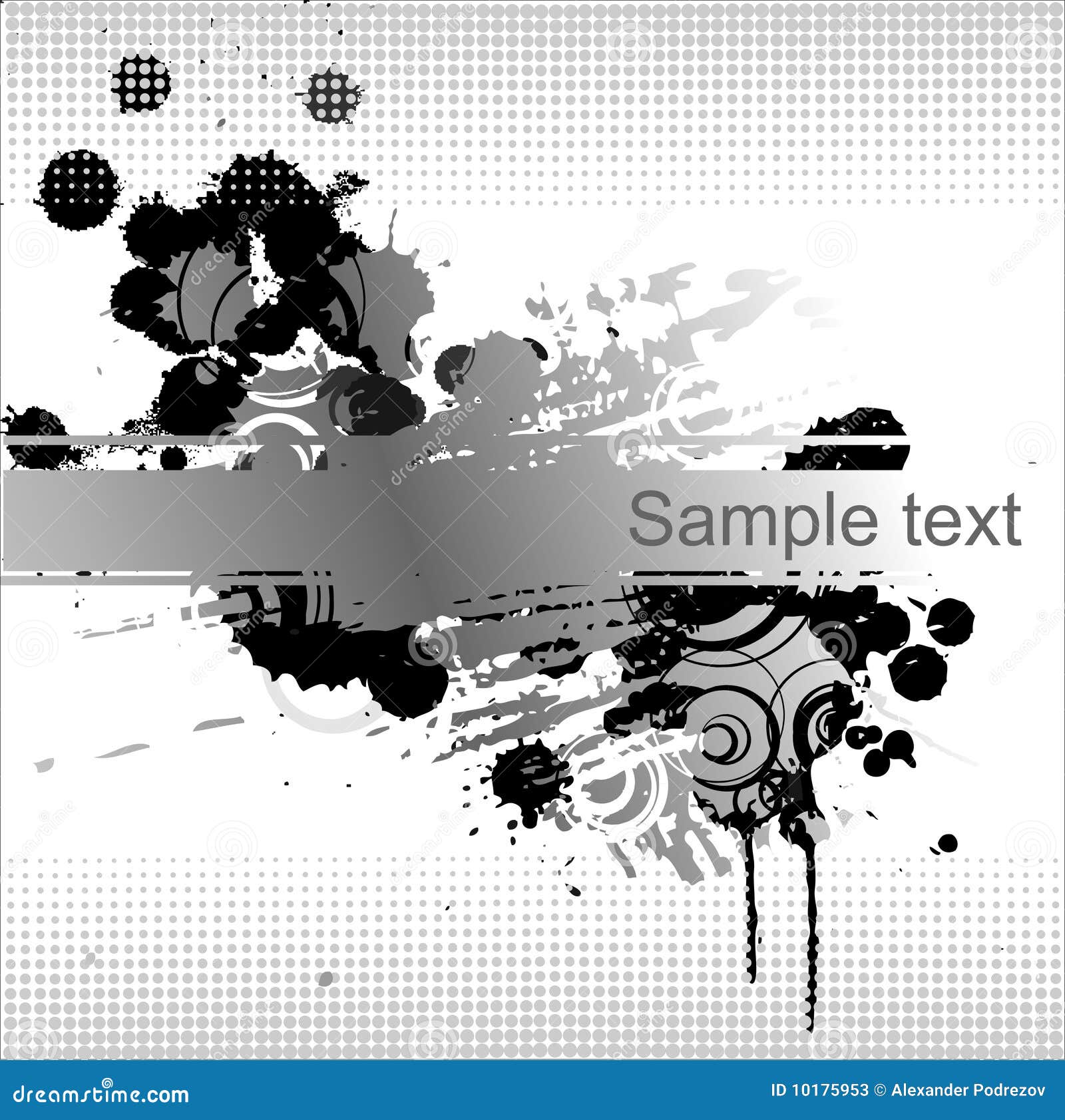 Stylish Abstract Background. Stock Vector - Illustration of brush ...