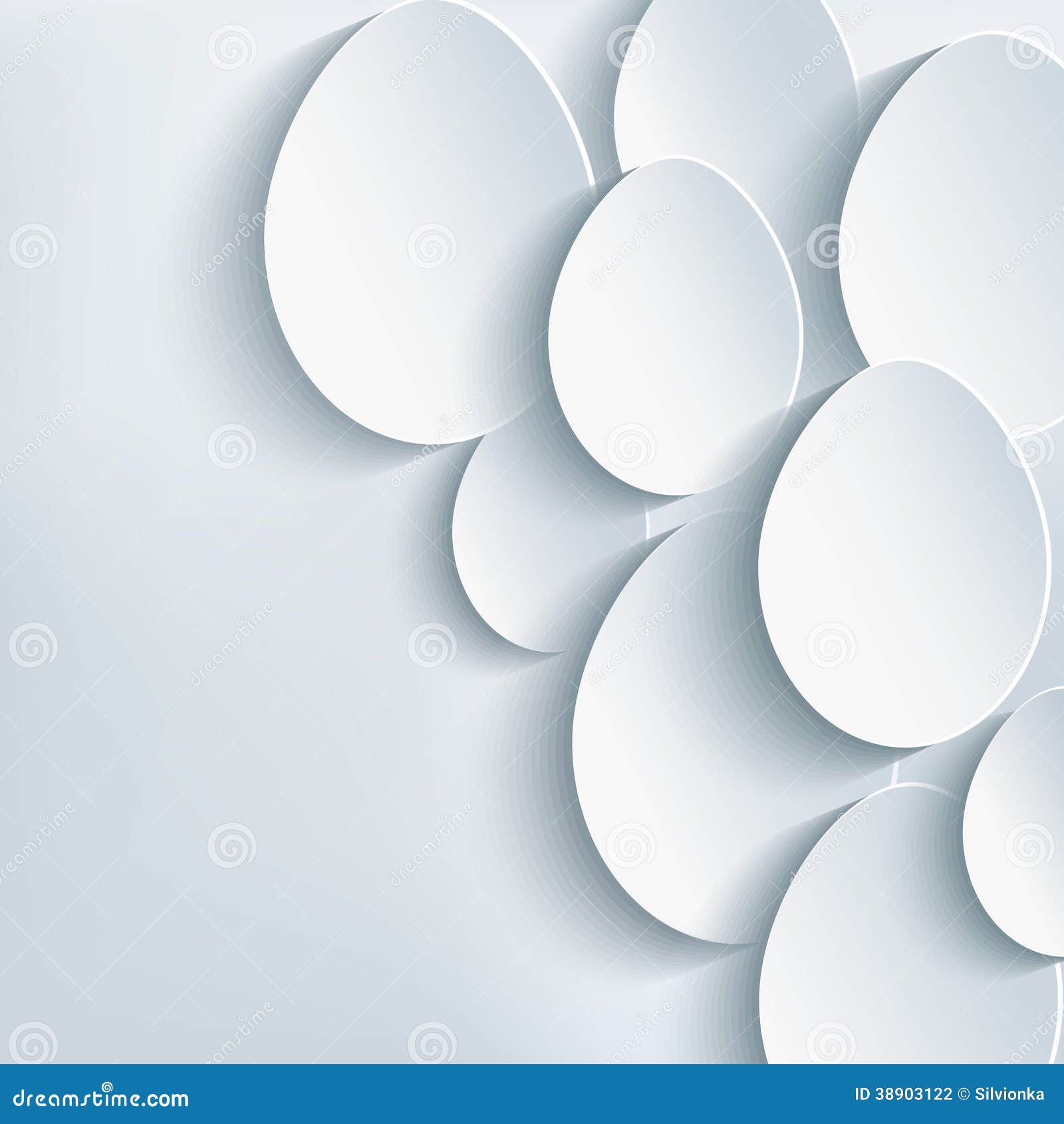 Stylish Abstract Background with Easter Egg Stock Vector - Illustration ...