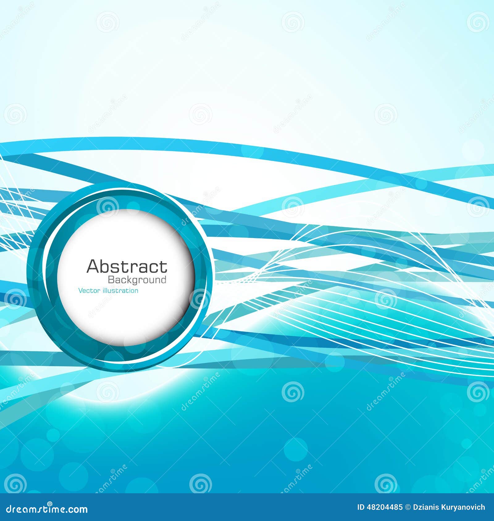 Stylish Abstract Blue Background. Vector Stock Vector - Illustration of ...