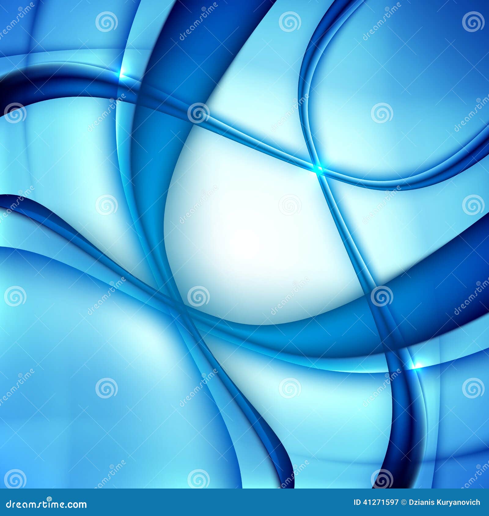 Stylish Abstract Blue Background. Vector Illustration Stock Vector ...