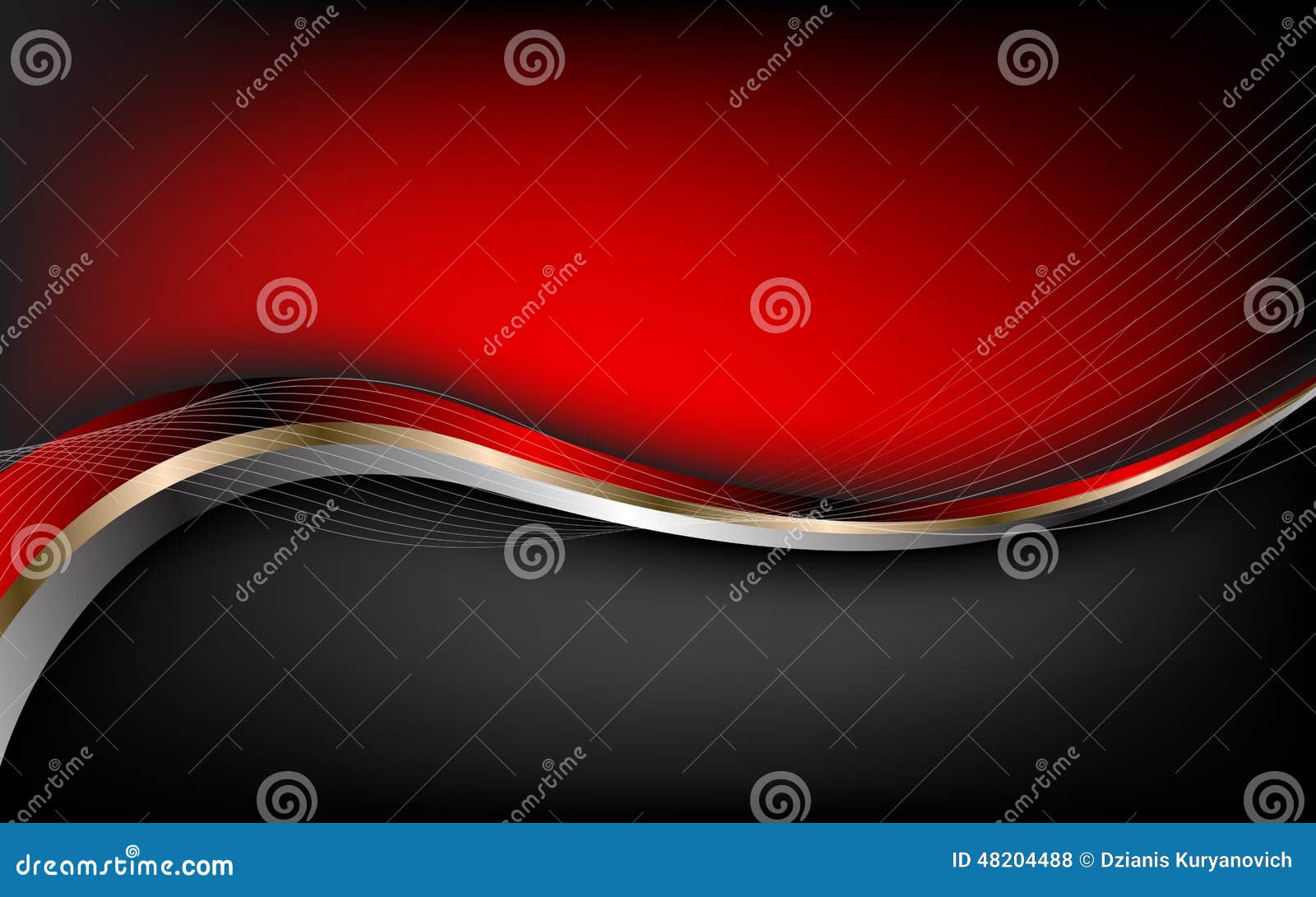 Stylish Abstract Red Background. Vector Stock Vector - Illustration of ...