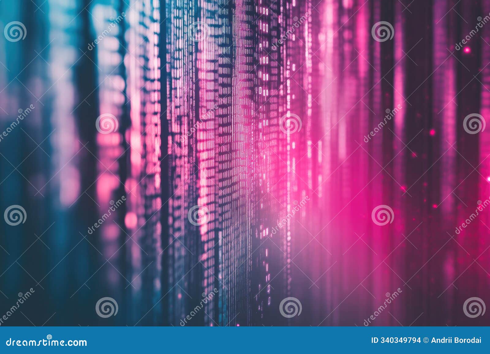 Stylish AI Testing Tool Background with Unreadable Text. Stock ...