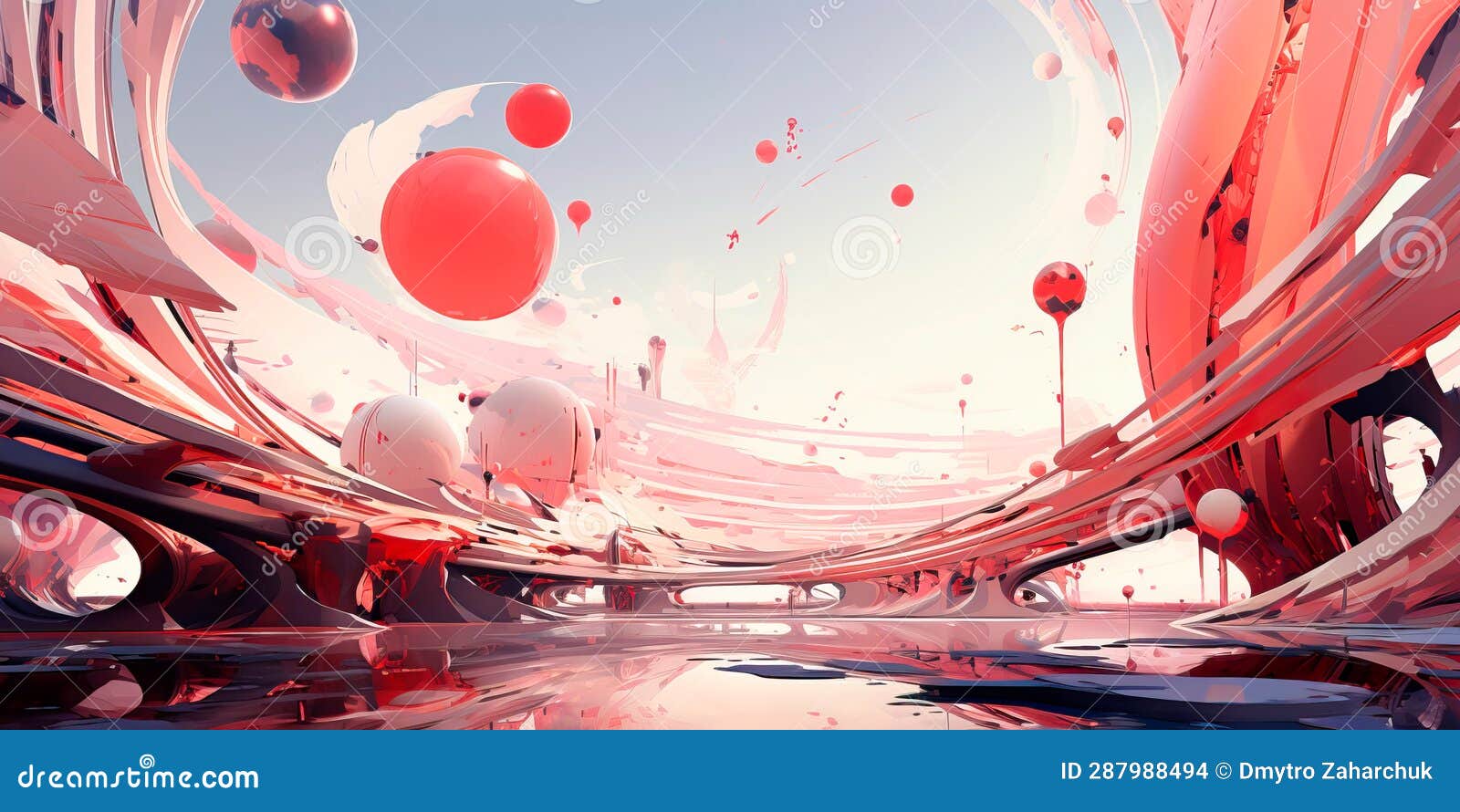 Stylish and Avant-garde Designs Using Abstraction. Generative AI Stock ...