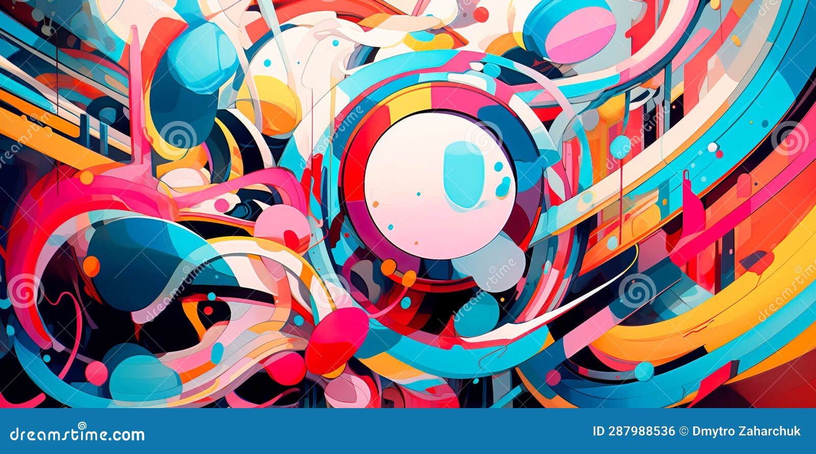 Stylish and Avant-garde Designs Using Abstraction. Generative AI Stock ...