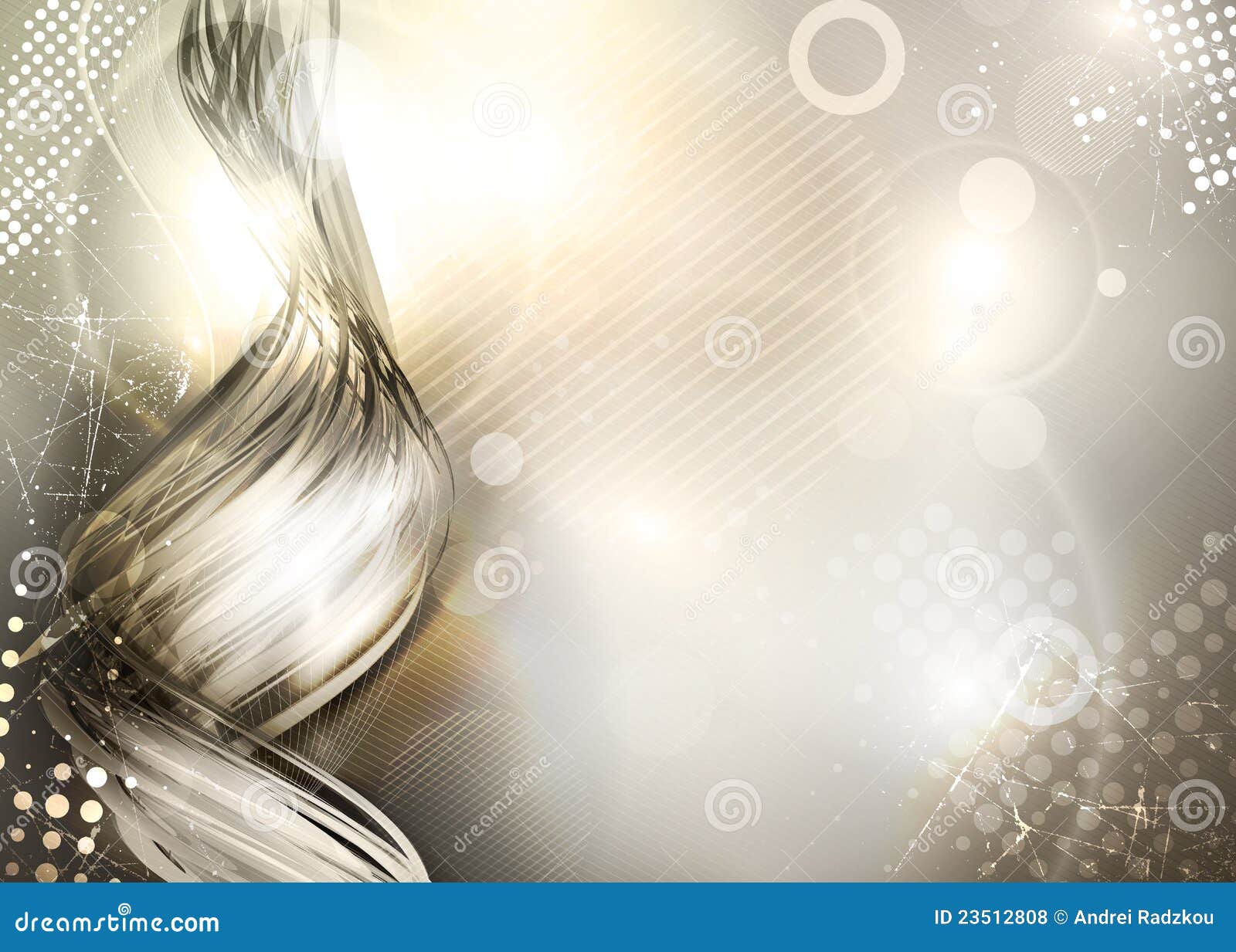 Stylish Background with a Spiral Shape Stock Vector - Illustration of ...