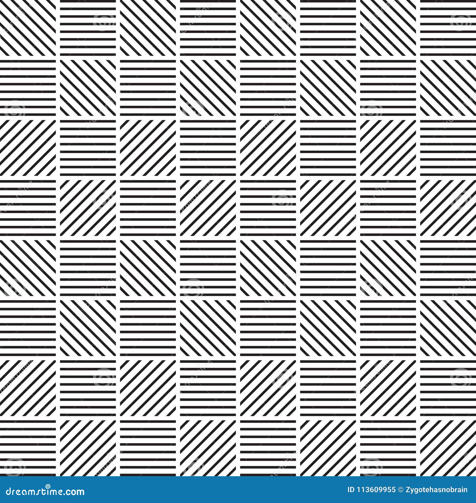 Stylish Black and White Monochrome Geometric Graphic Pattern Stock ...