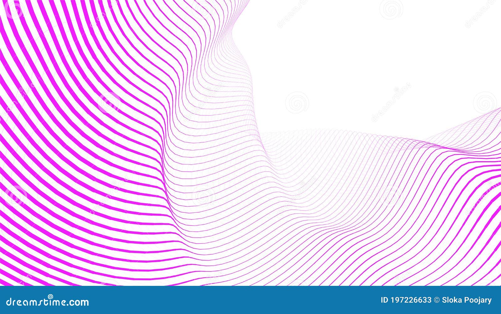 Stylish Light Purple Colored Wavy Lines Abstract Background Design ...