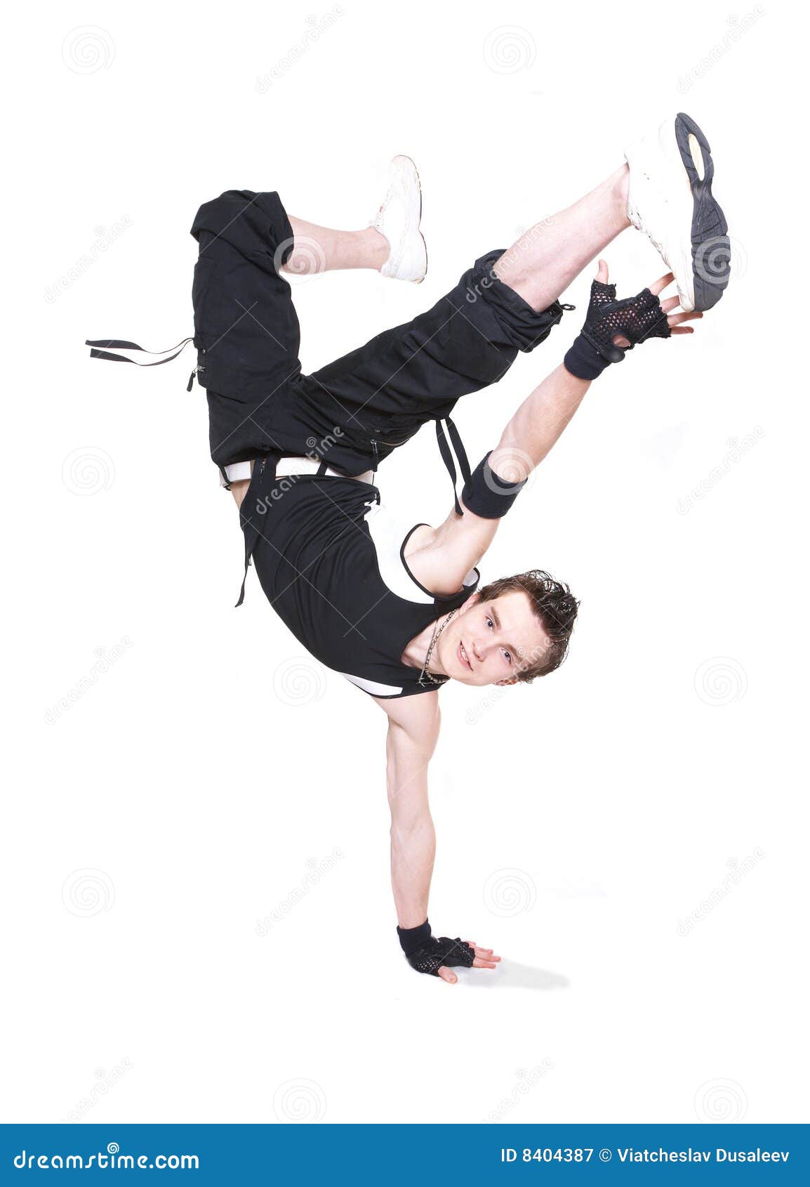 Stylish Break-dance Dancer. Stock Image - Image of break, sport: 8404387