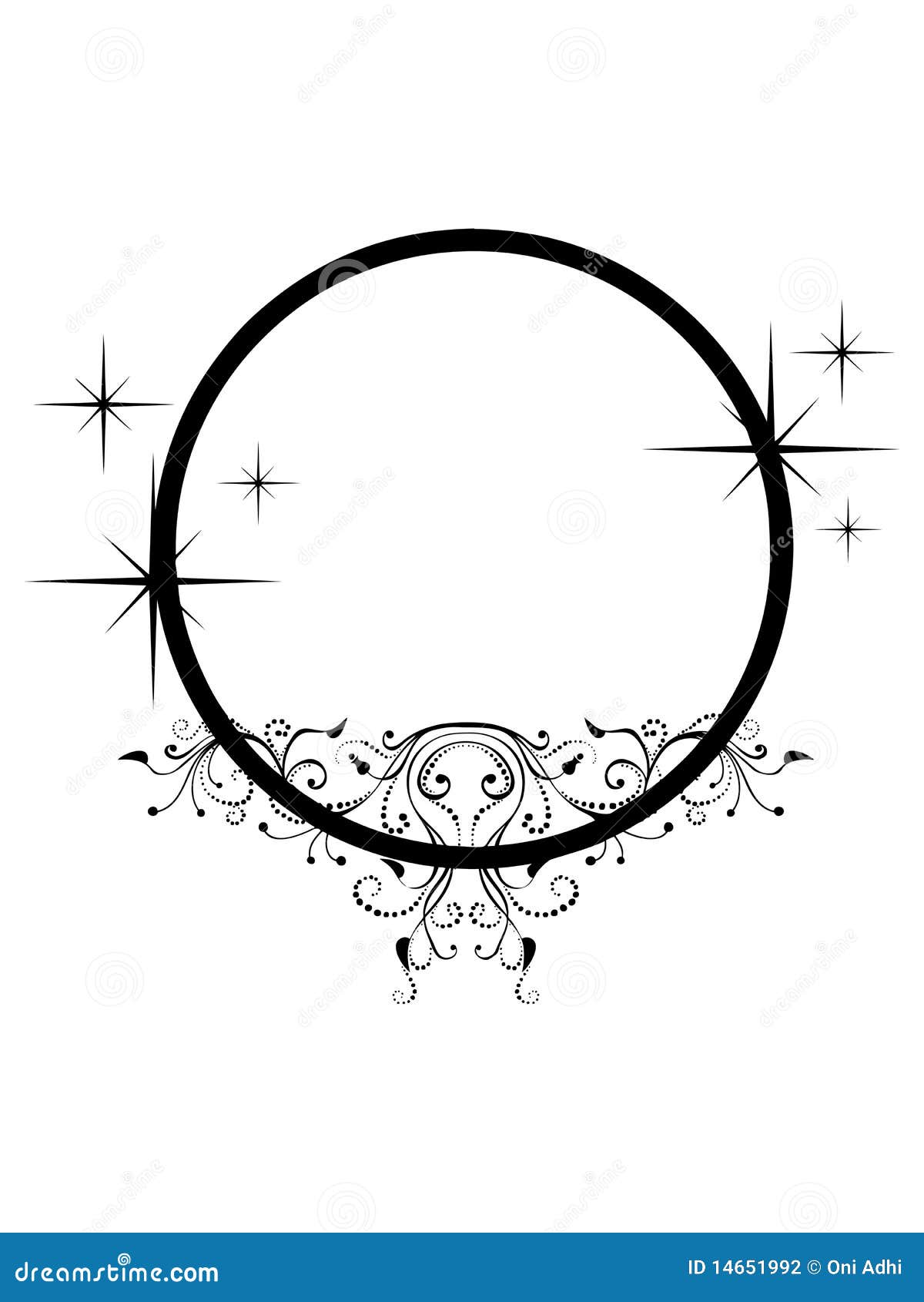 Circular Frame Royalty-Free Cartoon | CartoonDealer.com #42310889