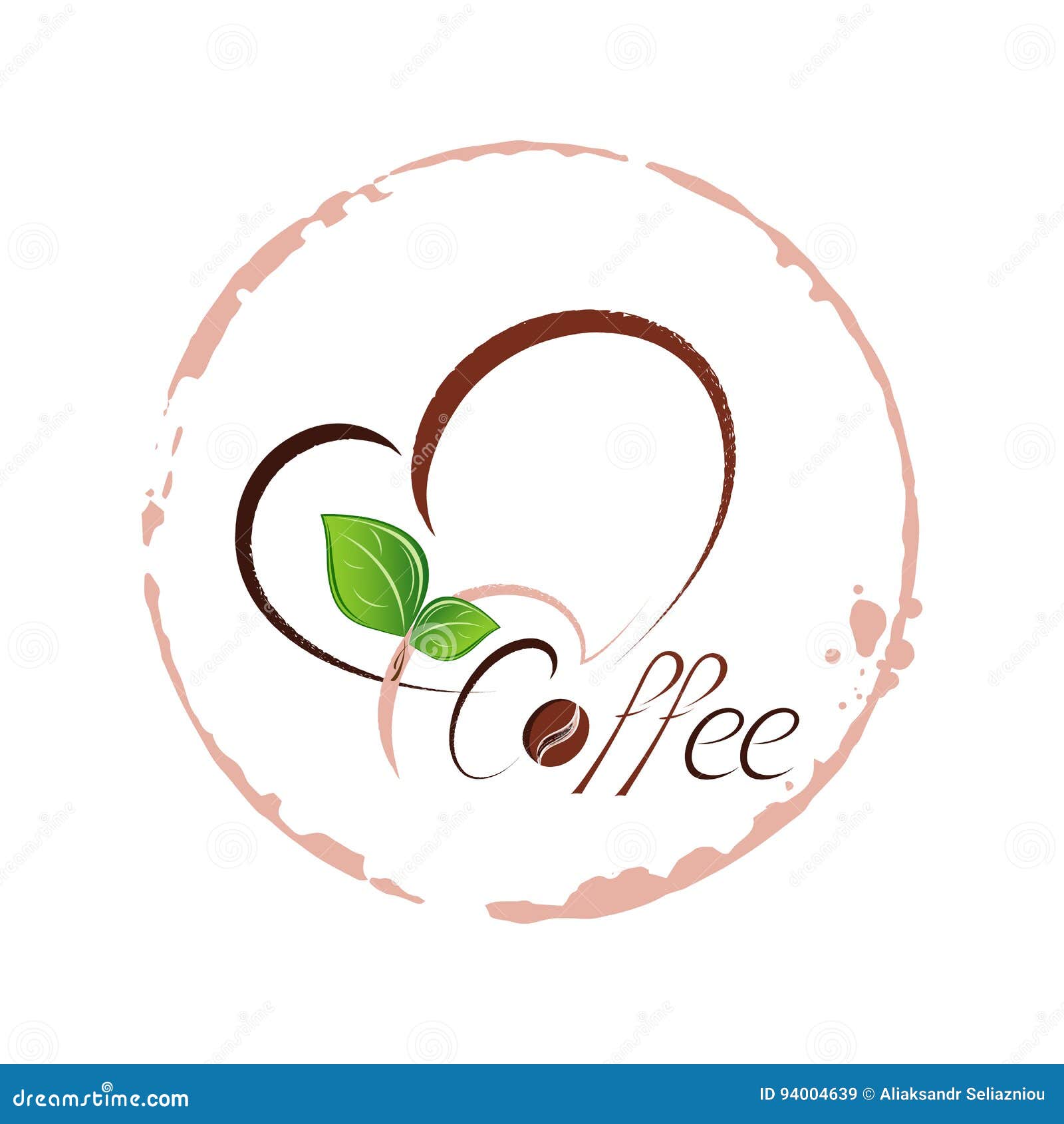 Stylish Coffee Logo for Coffee Shop, Menu, Restaurant. Elegant ...
