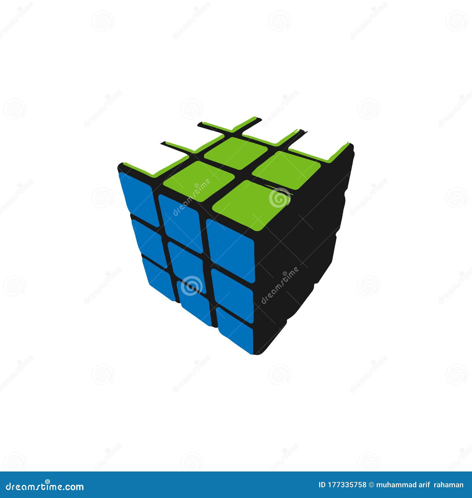 Rubik`s Cubes, Shuffled And Rotated, Ultra High Resolution Editorial ...