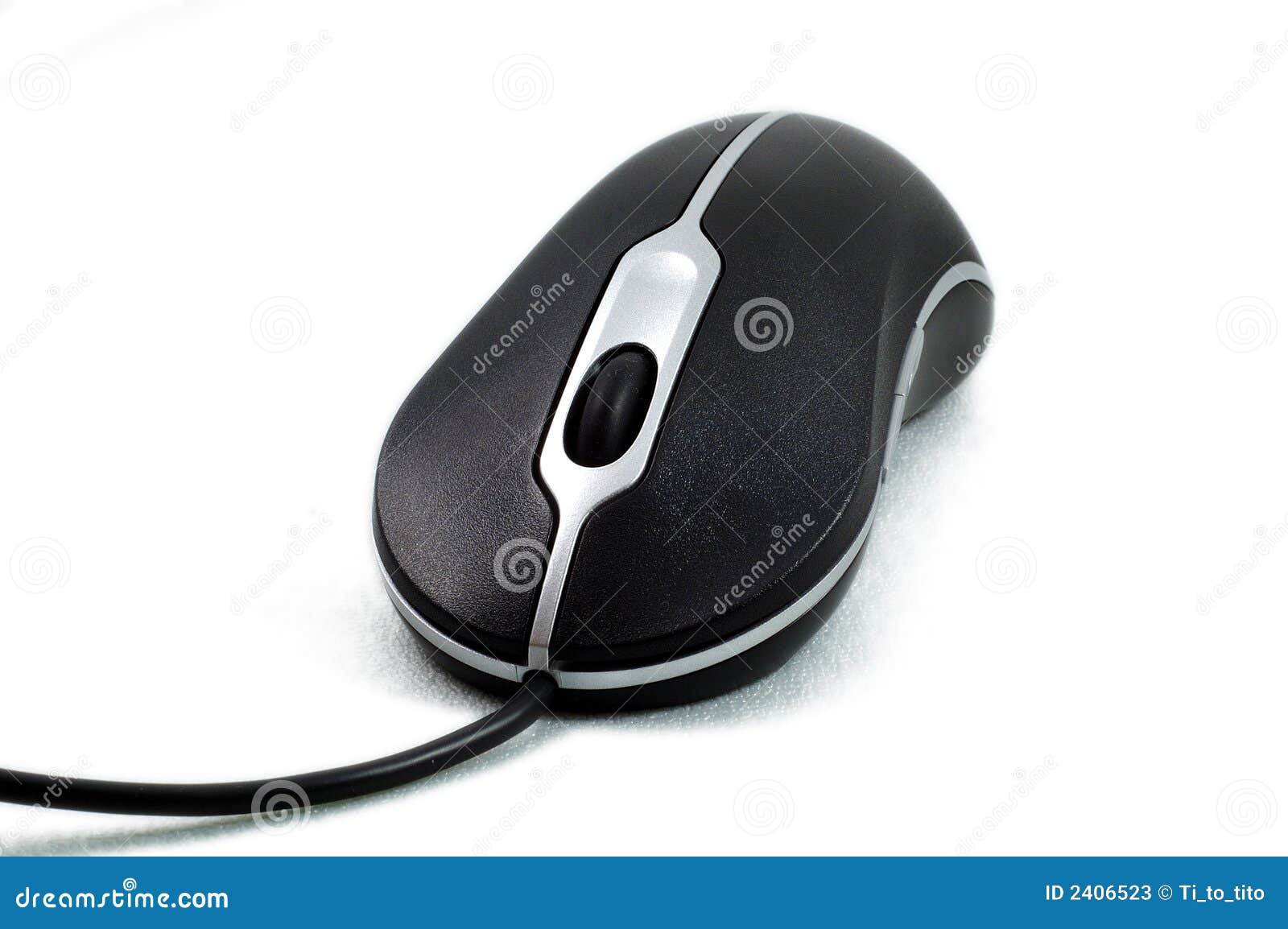 Stylish computer mouse stock image. Image of cable, attractive - 2406523