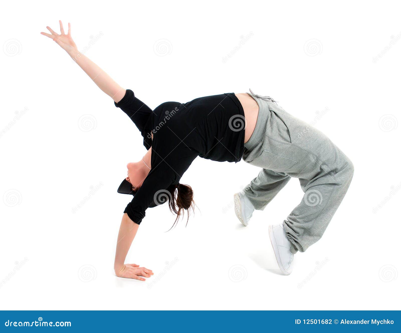 Stylish and Cool Hip Hop Style Dancer Posing Stock Photo - Image of ...