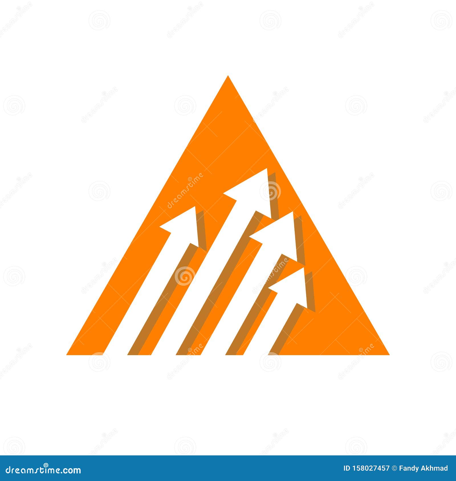 Stylish Creative Abstract Arrow Logo Vector Icon Template Stock Image ...
